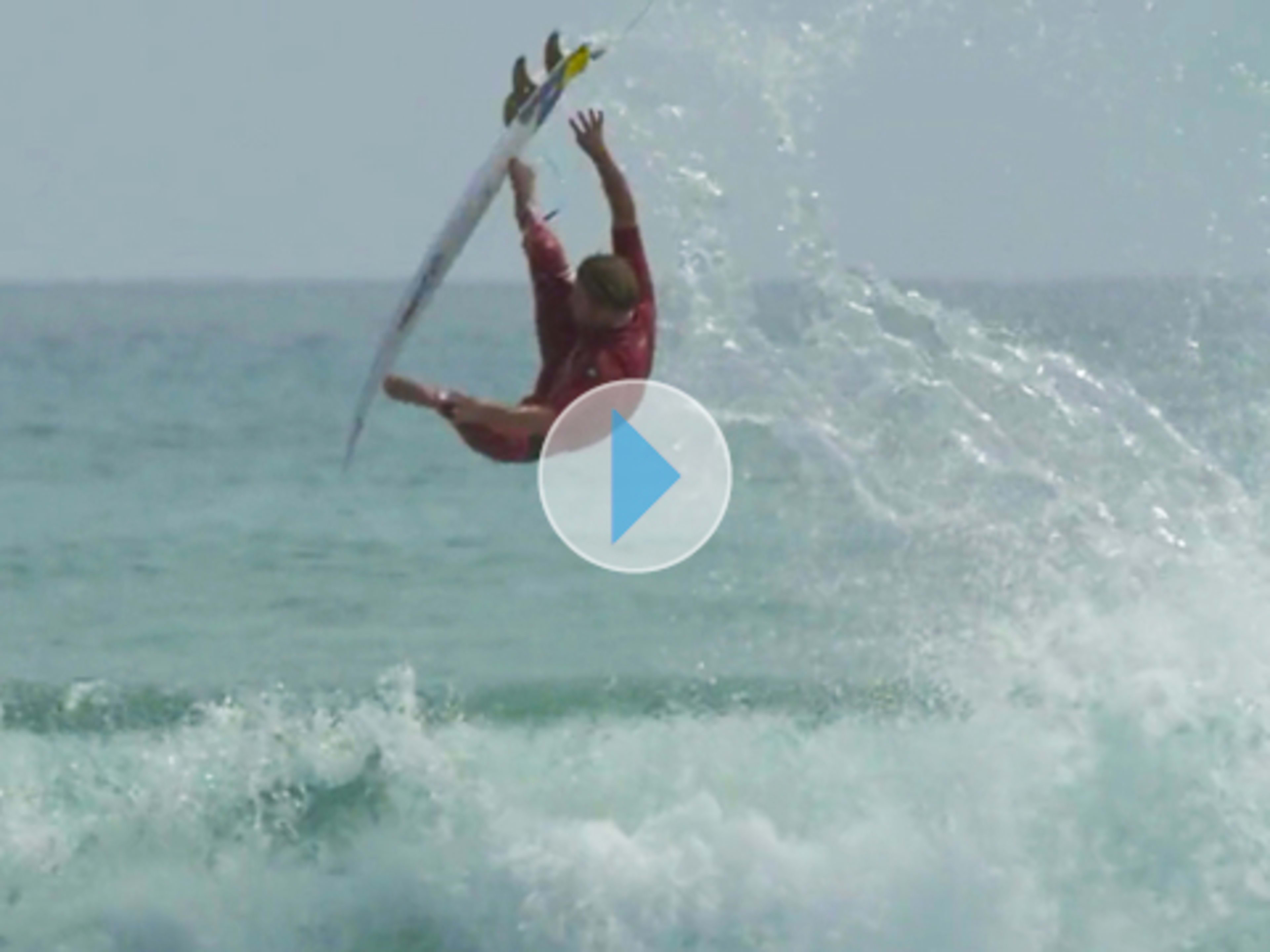 Dane Reynolds Gives Lowers A Tickle - Surfer