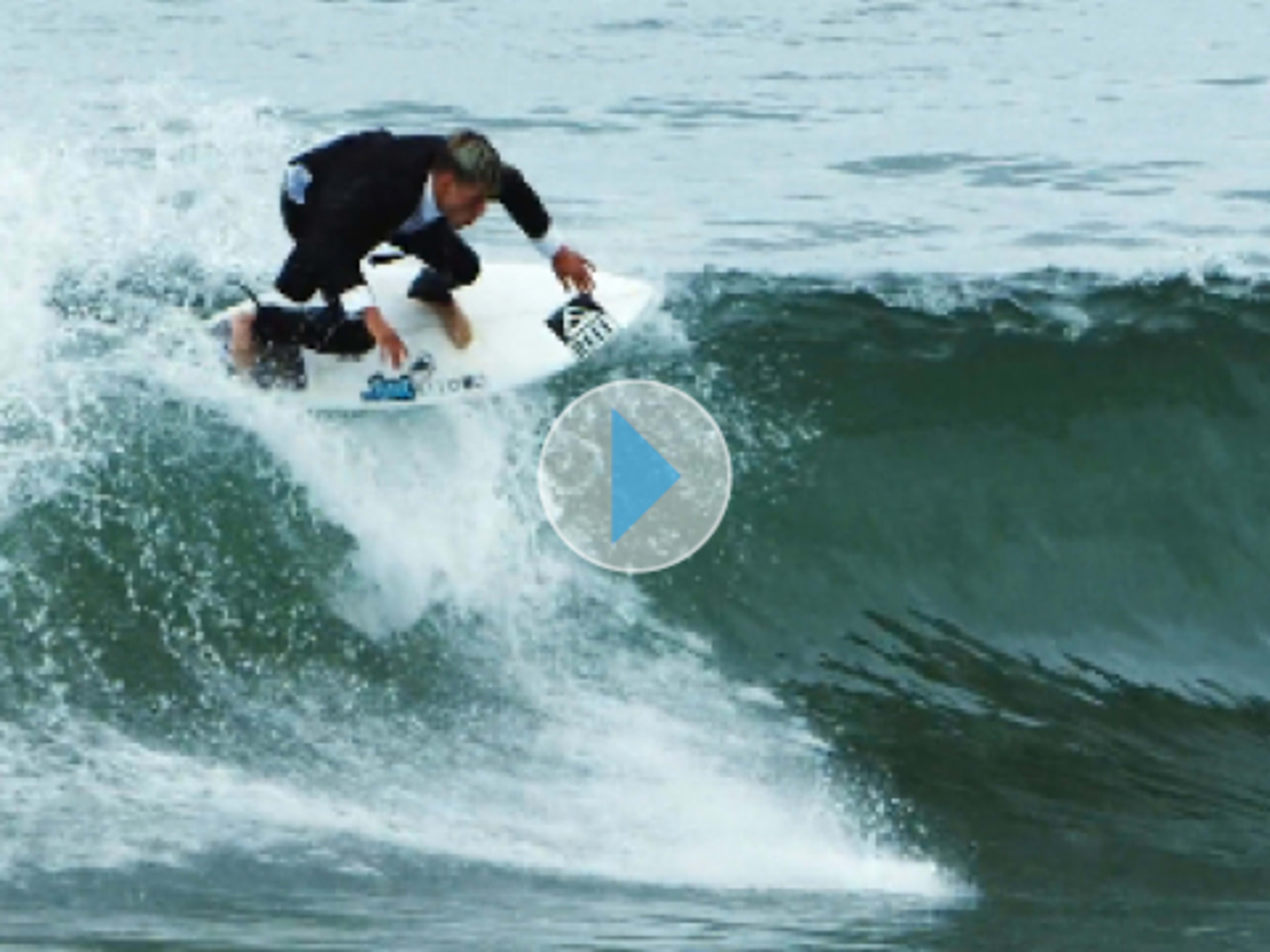 Gentlemen Surfers: Say Hello To The Black Tux - Surfer