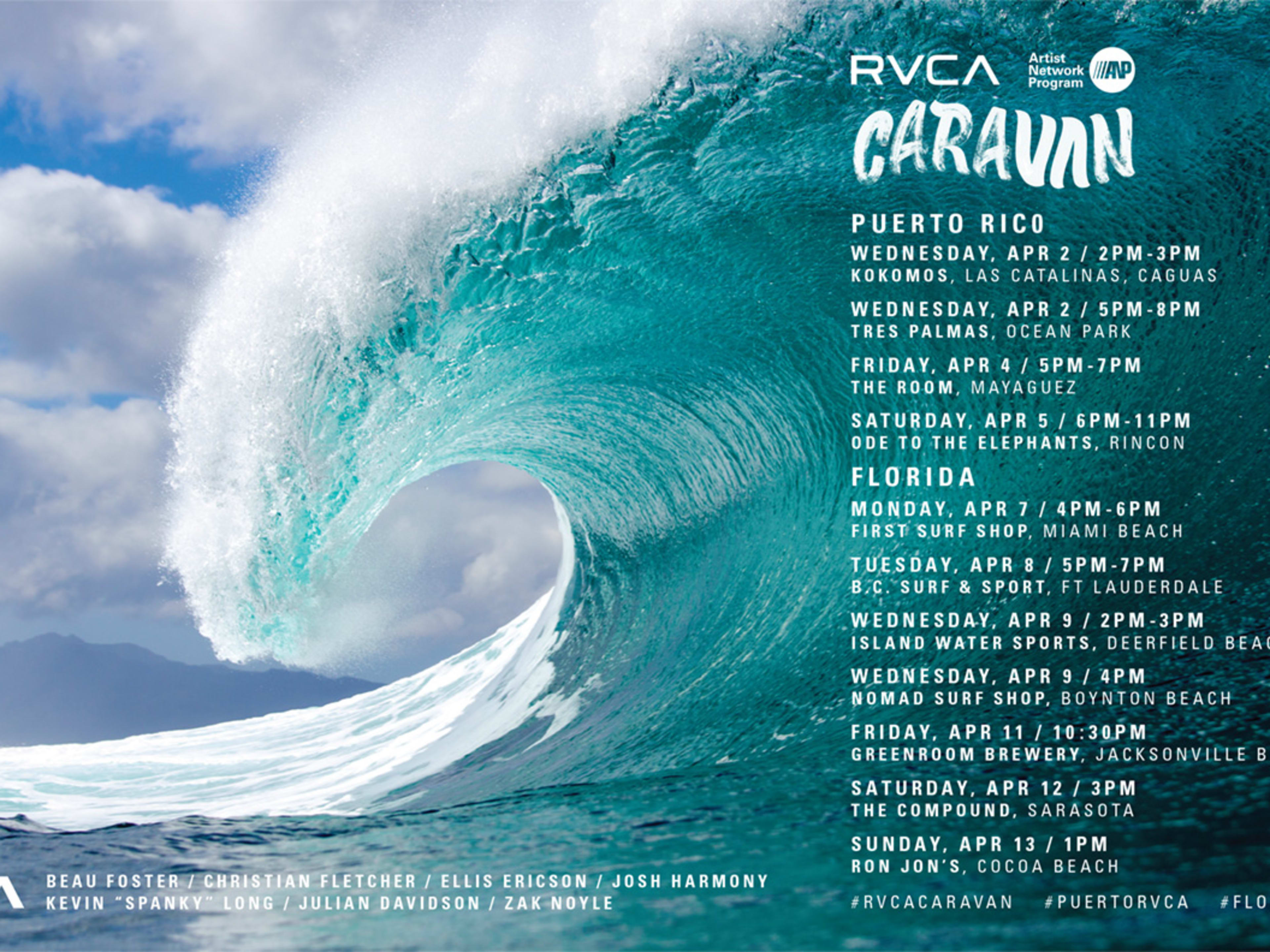 RVCA CARAVAN – PUERTO RICO AND FLORIDA - Surfer