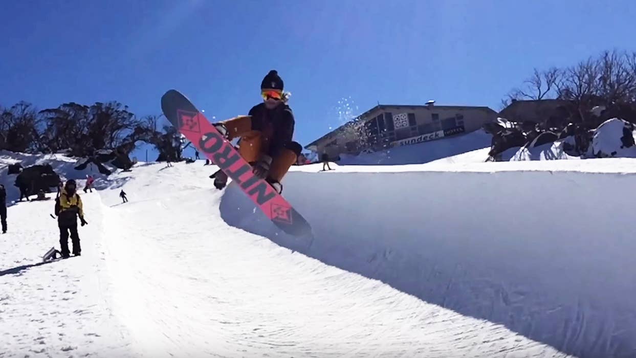Mikey Wright Can Snowboard! - Surfer