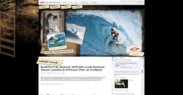 Surftech Launches New Website - Surfer