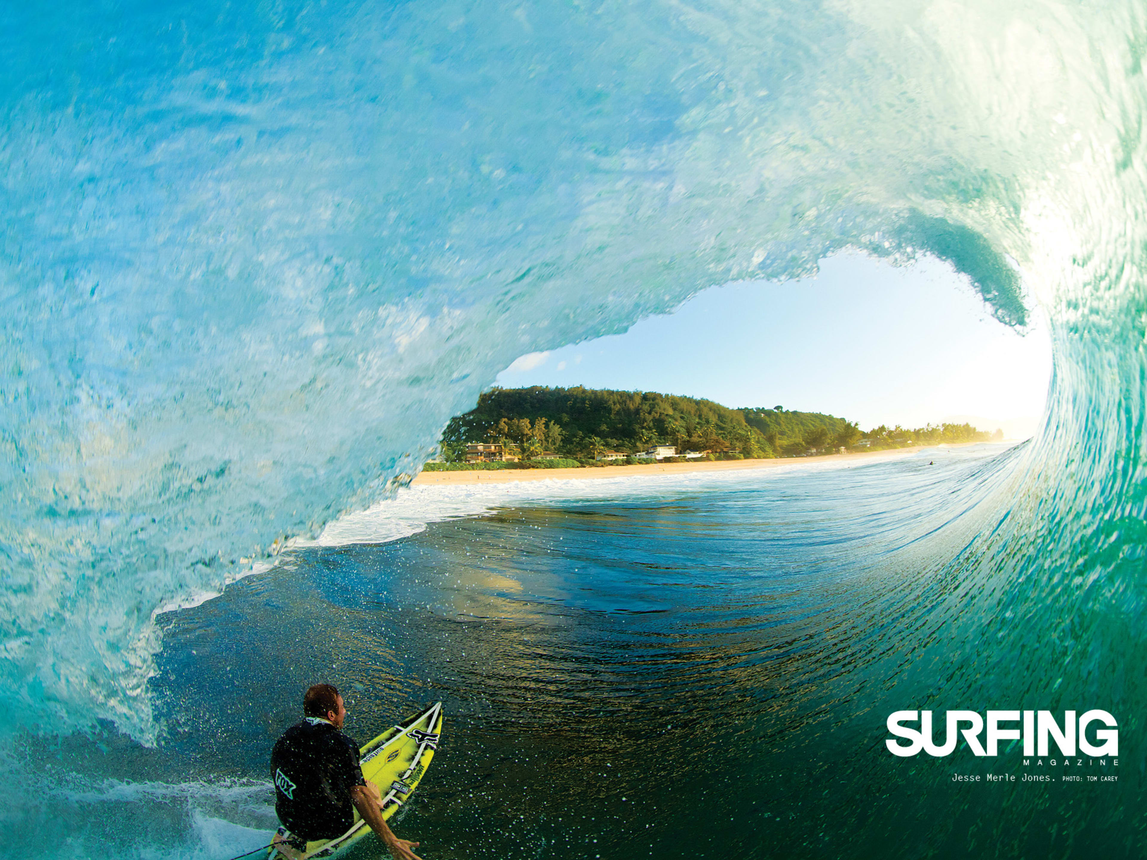 July 2012 Issue Wallpaper - Surfer