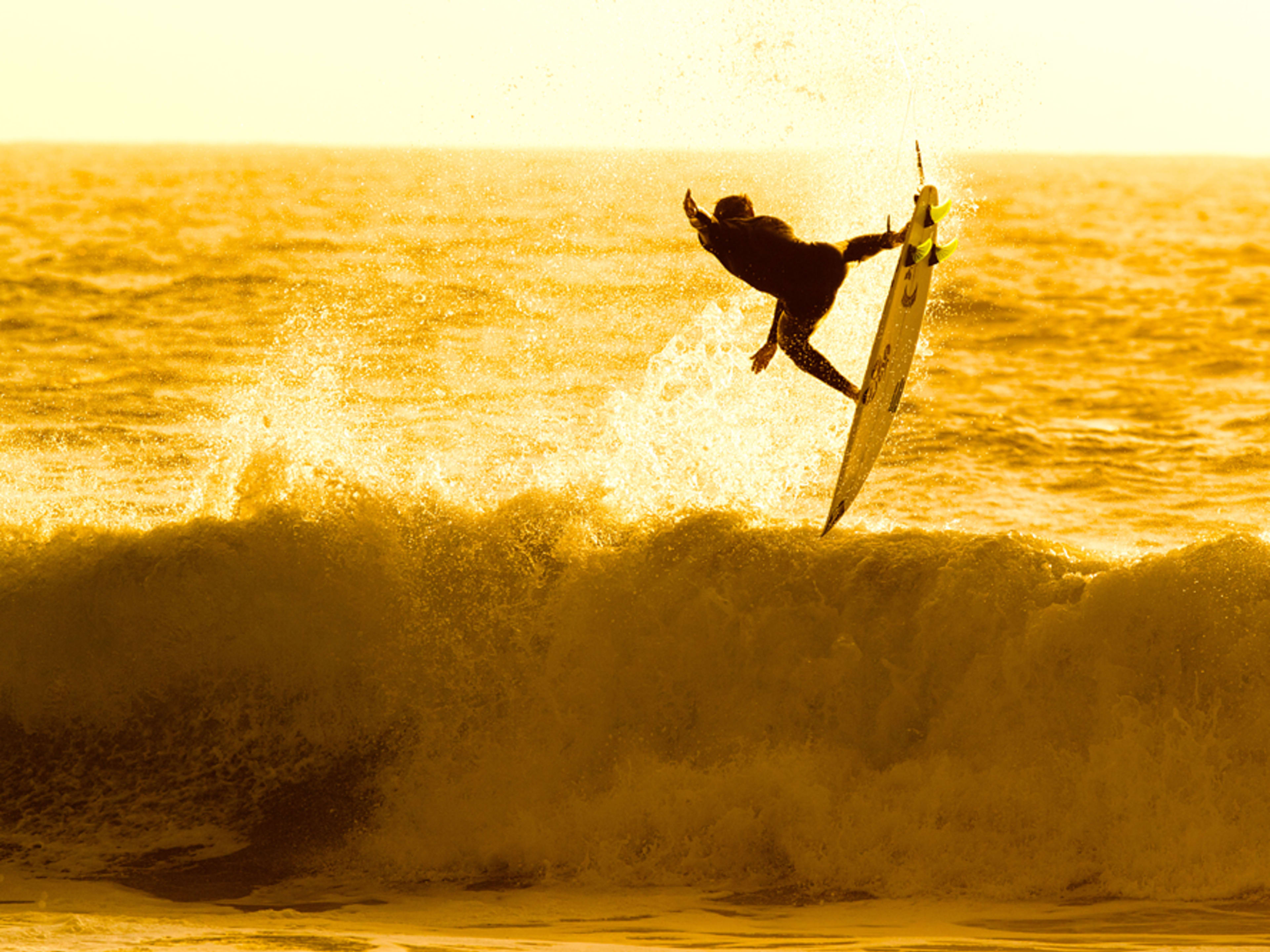 A California Fall - Surfer
