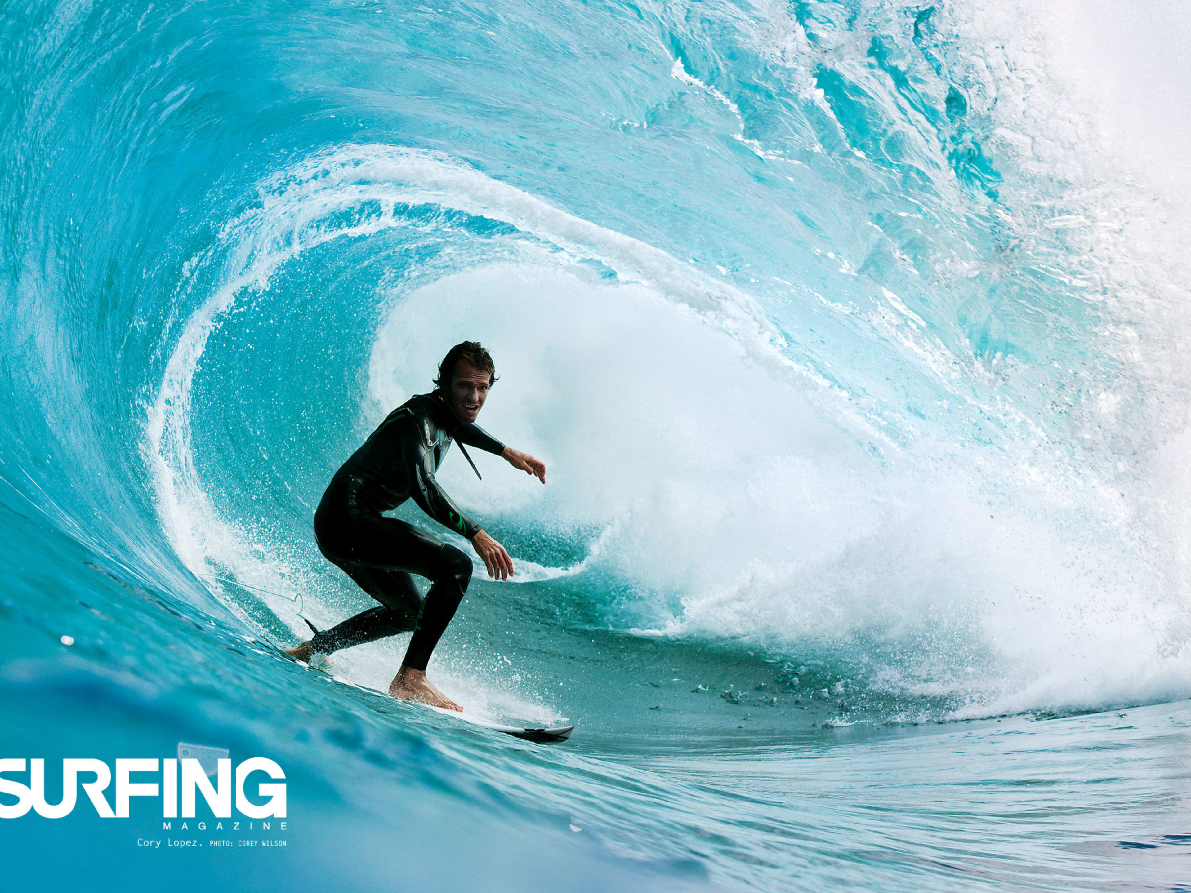 August 2012 Issue Wallpaper - Surfer