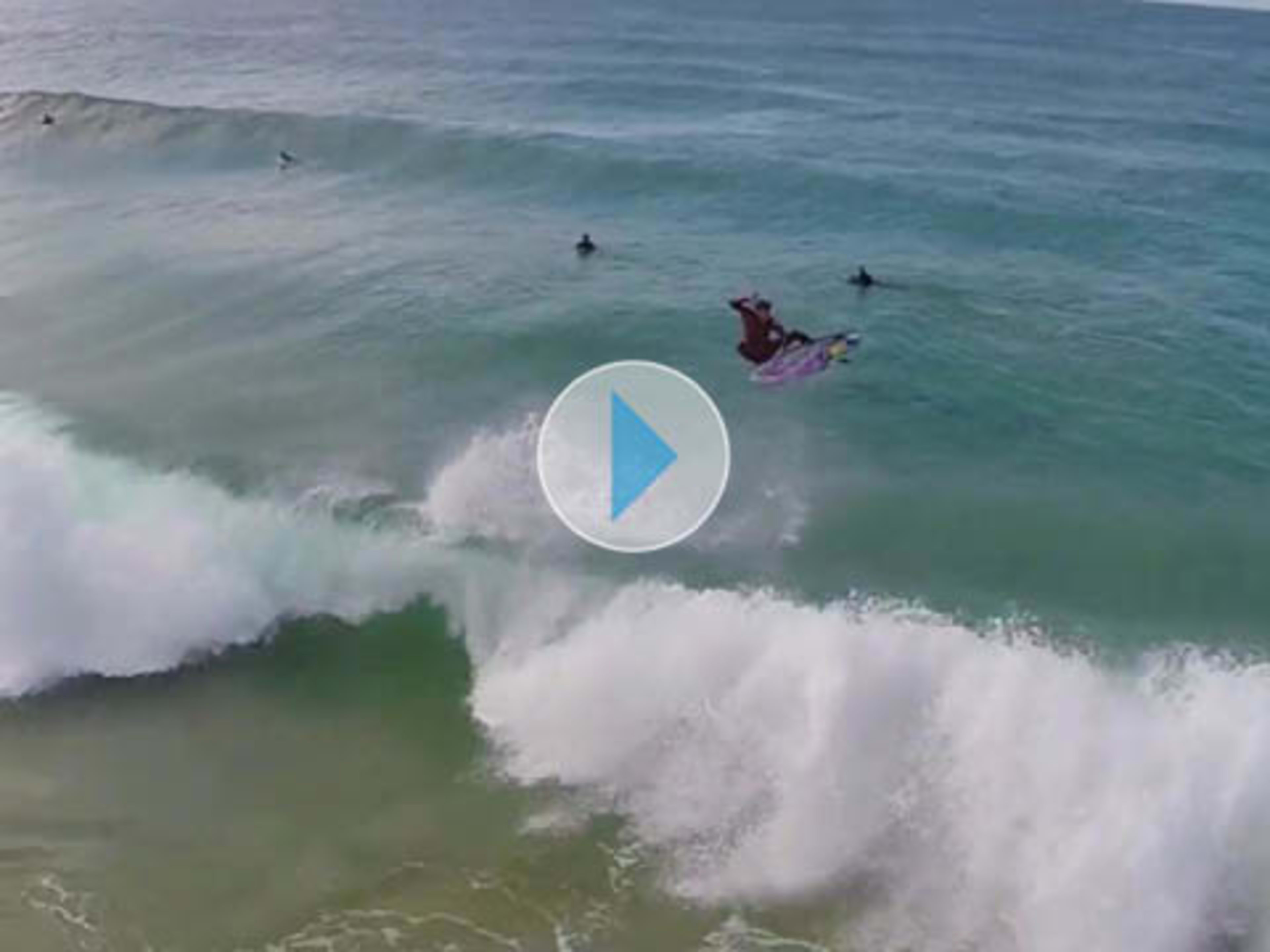 Surf Drone Reel - Surfer