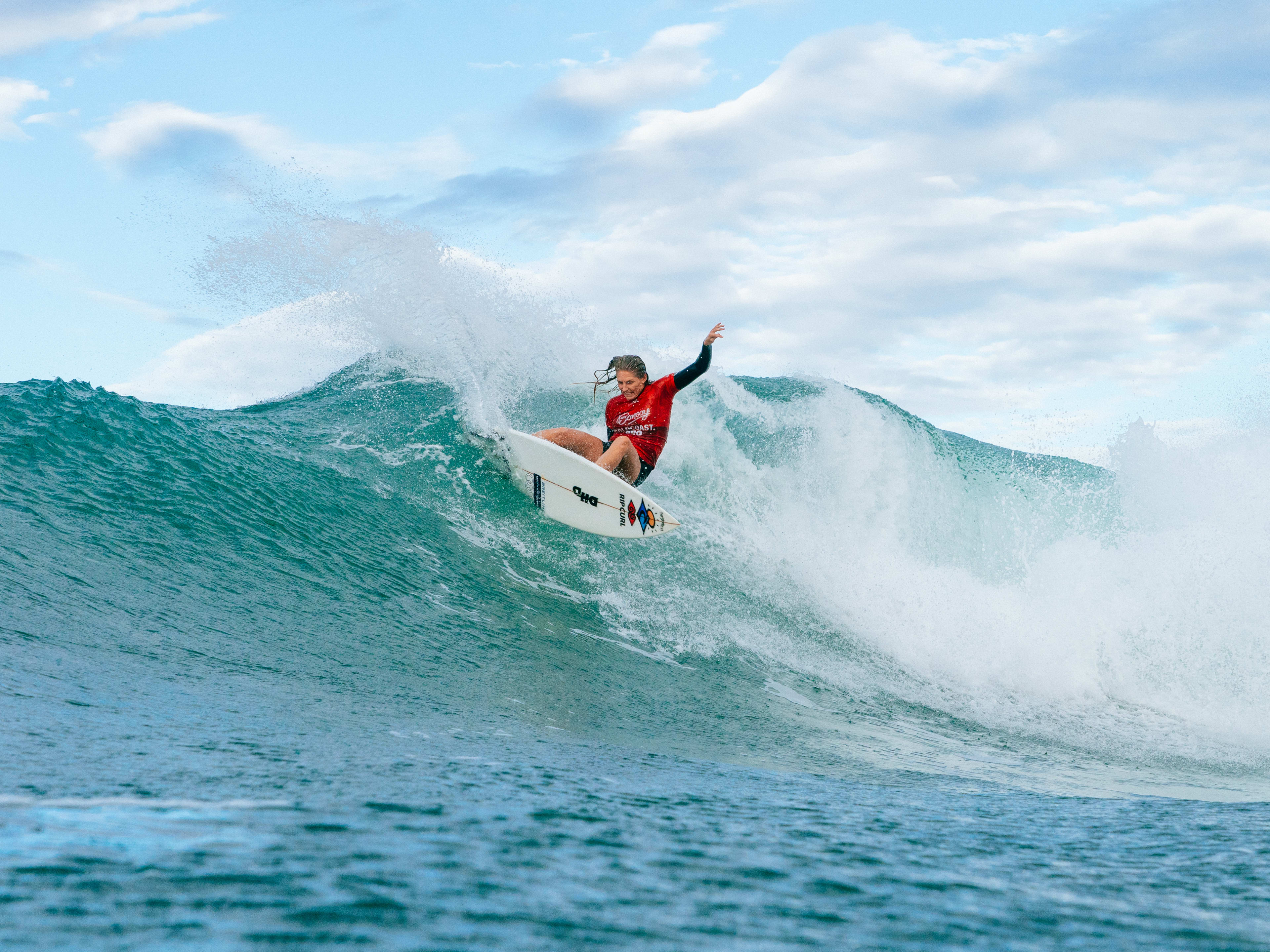 Surfer Stephanie Gilmore Makes Rip Curl Search Debut - Surfer