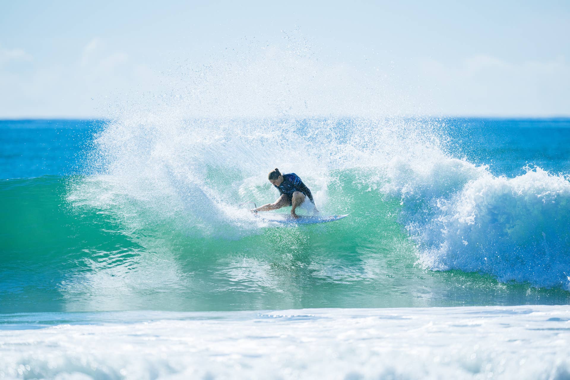 Stephanie Gilmore Knocks Caity Simmers from Gold Coast Pro - Surfer
