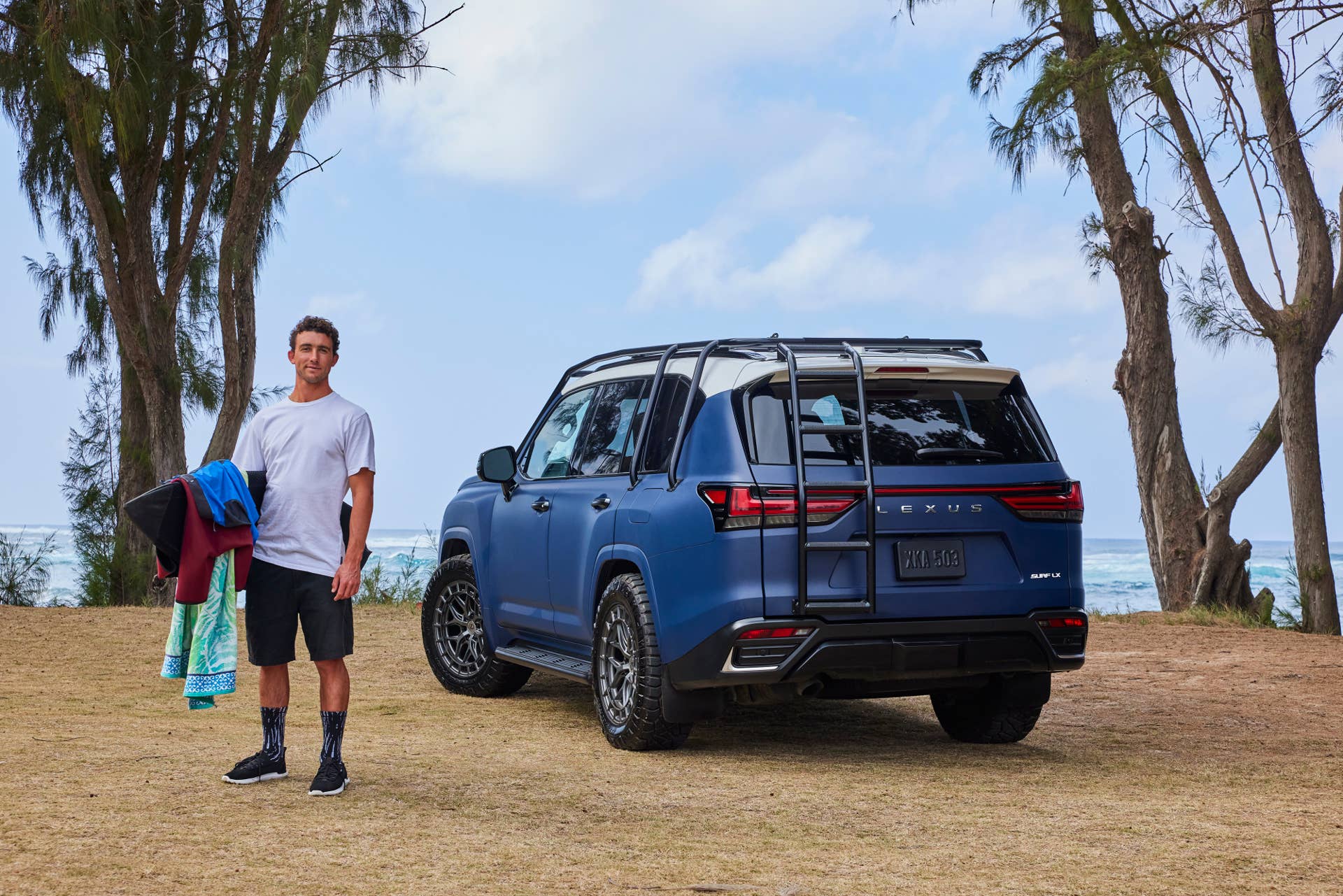 Lexus Backs WSL Events, Drops New Luxury Surf Concept Car - Surfer