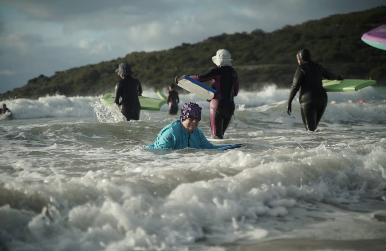 Meet the Granny Grommets: A Group of Elderly Bodyboarders - Surfer