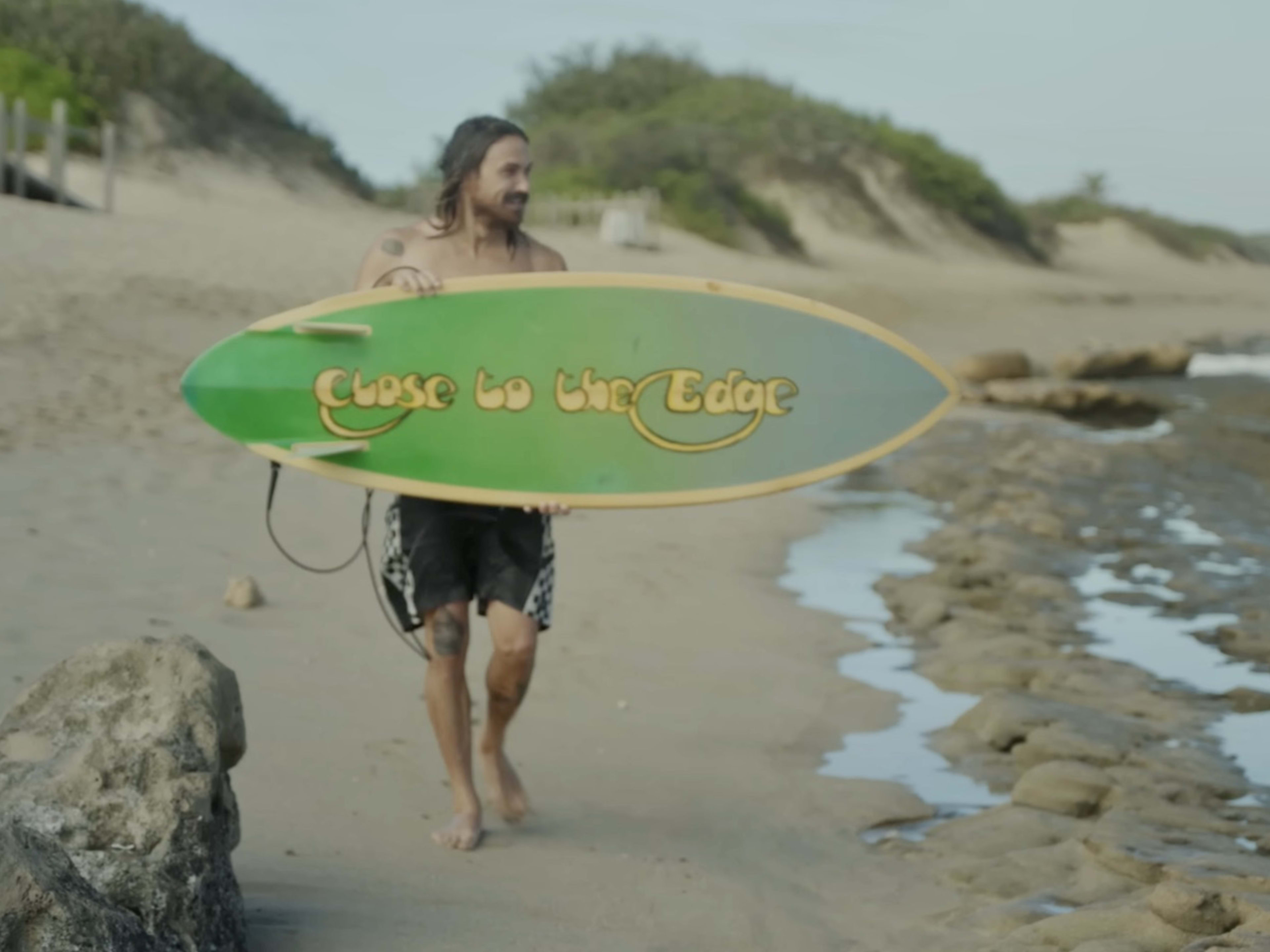 Dylan Graves Gets Mikey February to Surf a Family Heirloom - Surfer