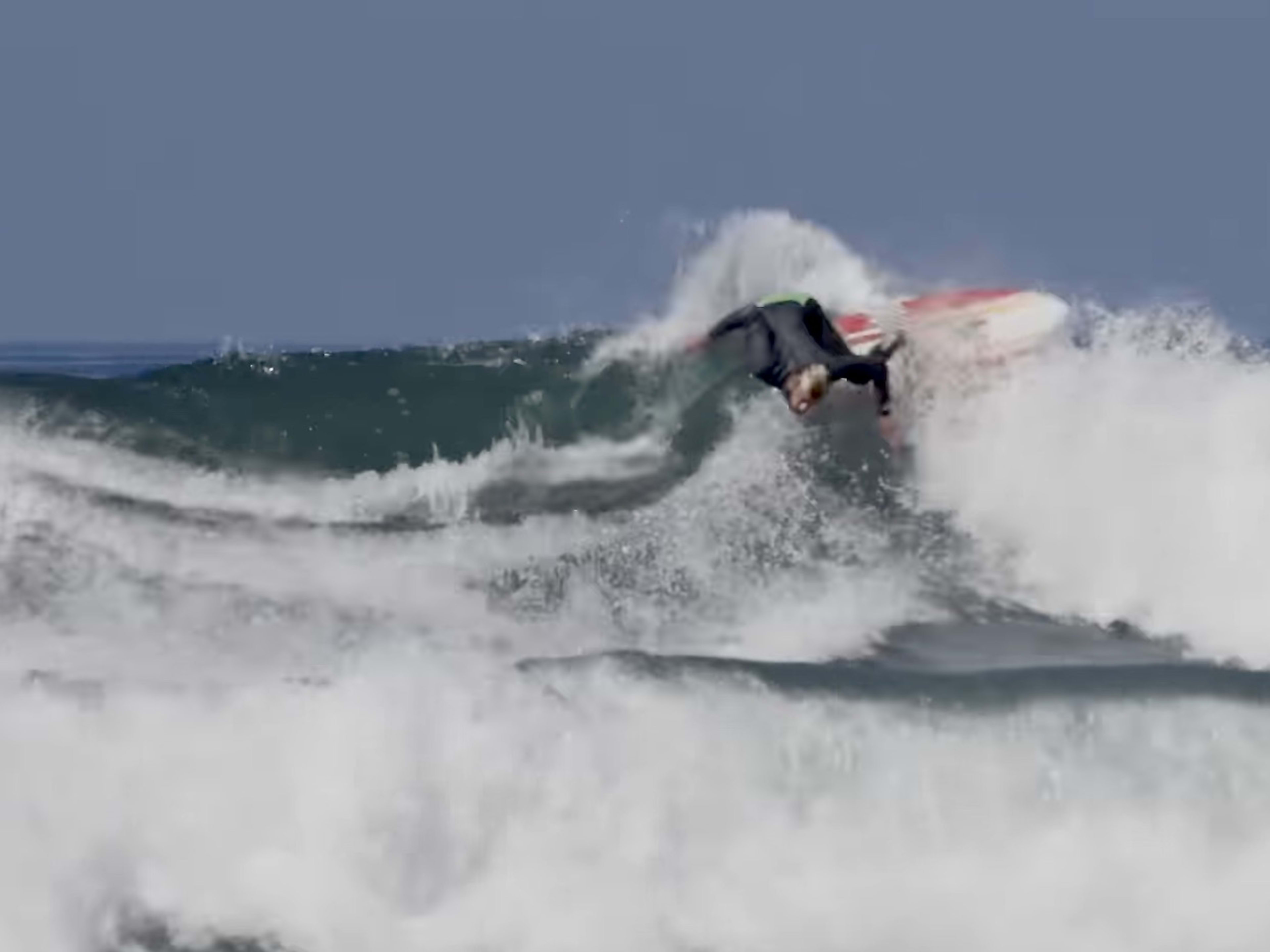 Kolohe Andino's Seamless Surfing on 1980s-Inspired Surfboard - Surfer