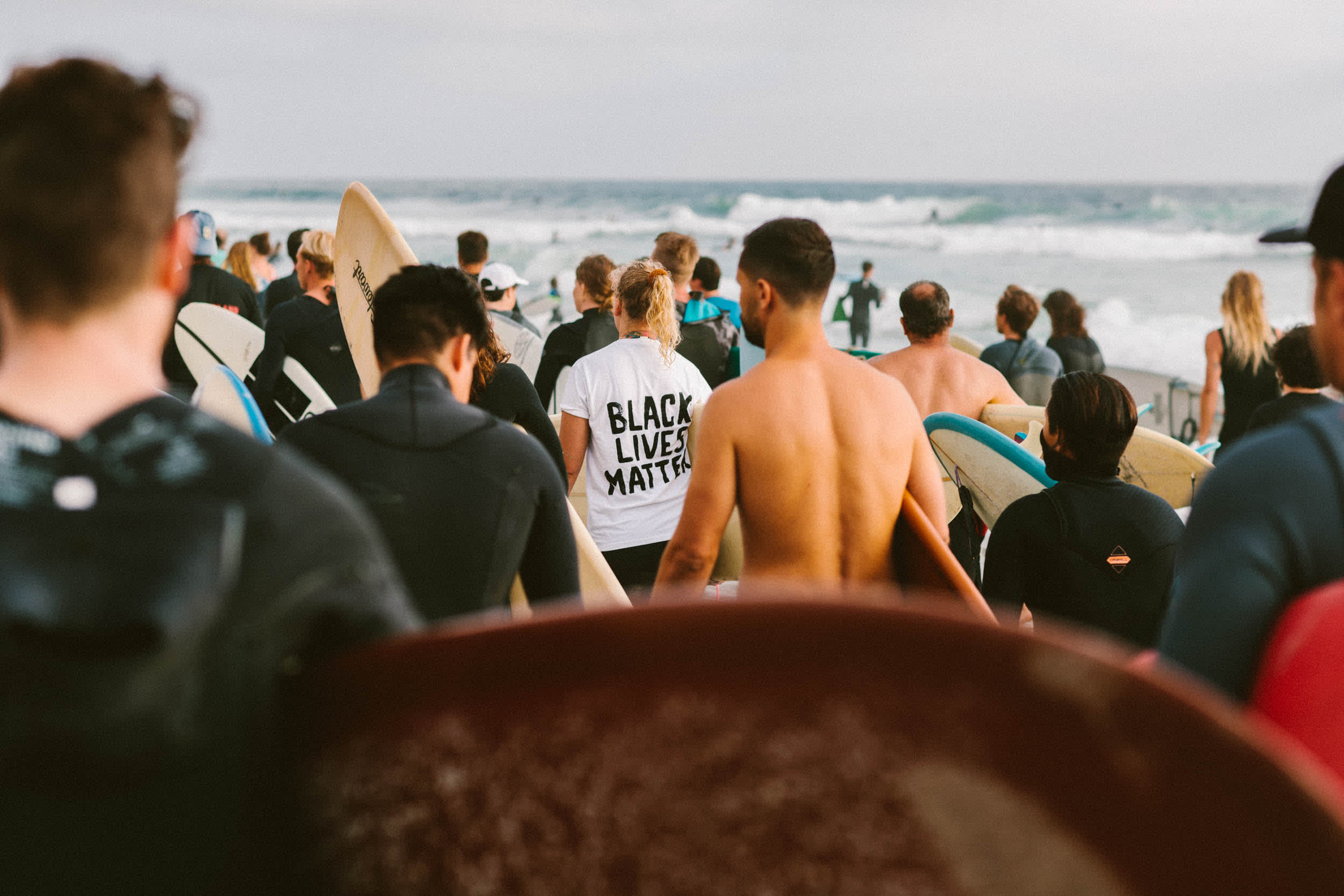The Southern California Surfing Community Gathers En Masse for Racial ...