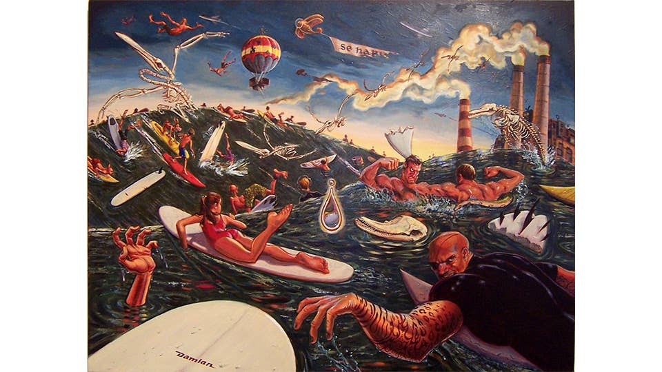Damian Fulton: Urban Surf Artist | SURFER Magazine - Surfer