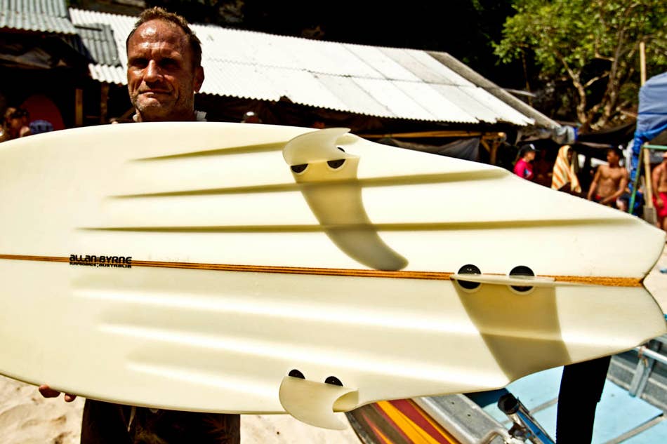 Allan Byrne Paddle Out - Surfer