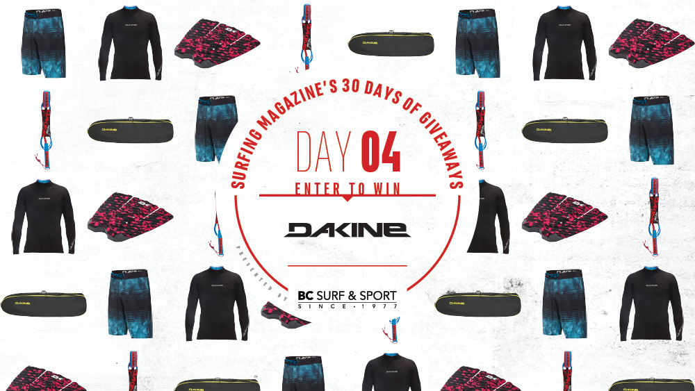30 Days of Giveaways: Day 4, Dakine - Surfer