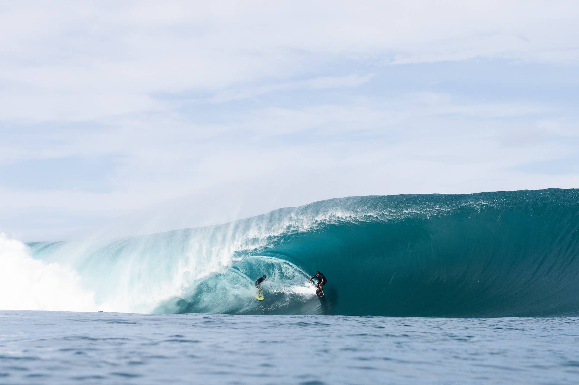 Photos: The World's Best Surfers Tackle Massive Teahupo'o - Surfer