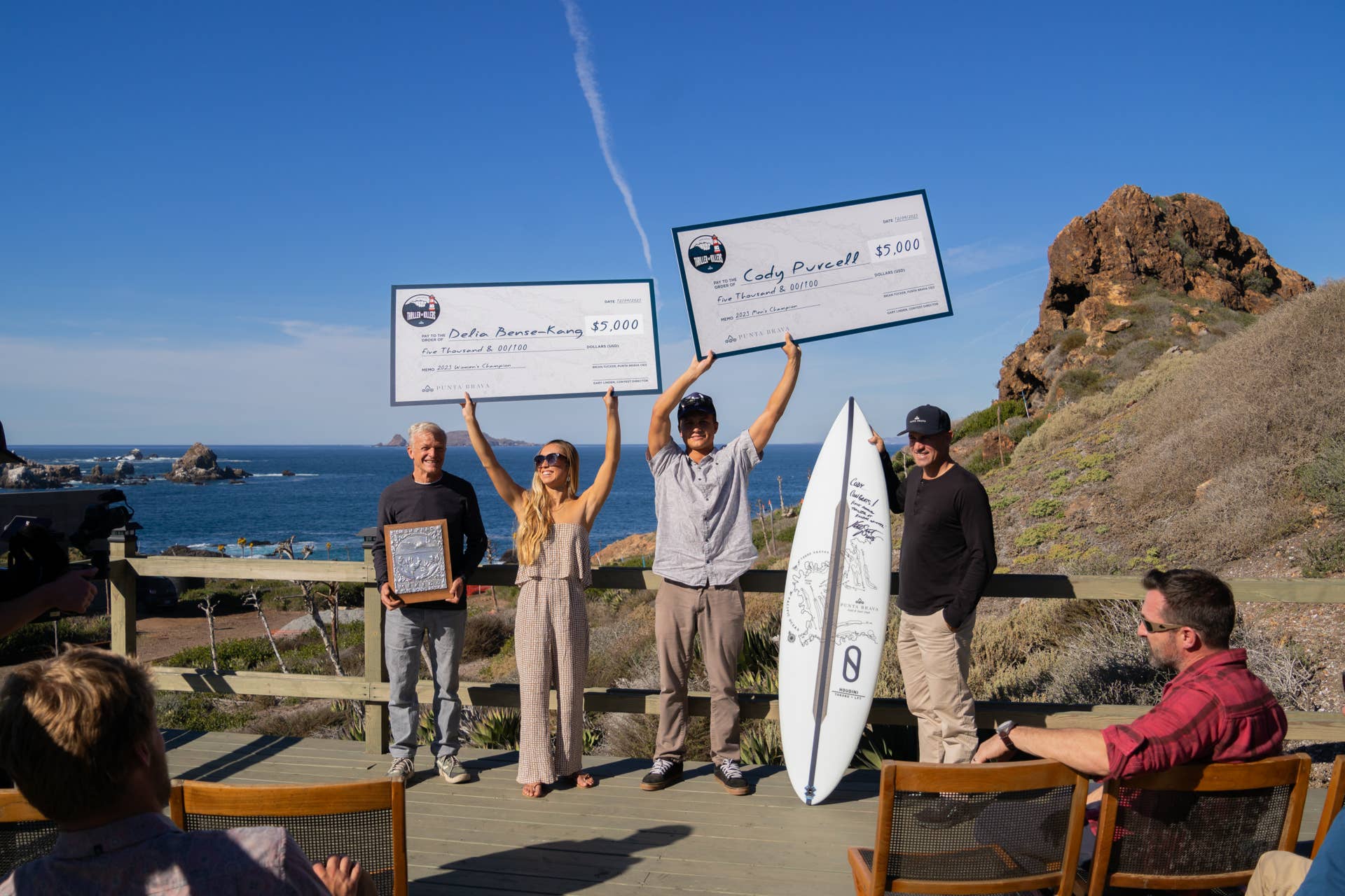 Champs Crowned In Inaugural Running Of All New Todos Santos Big Wave Event