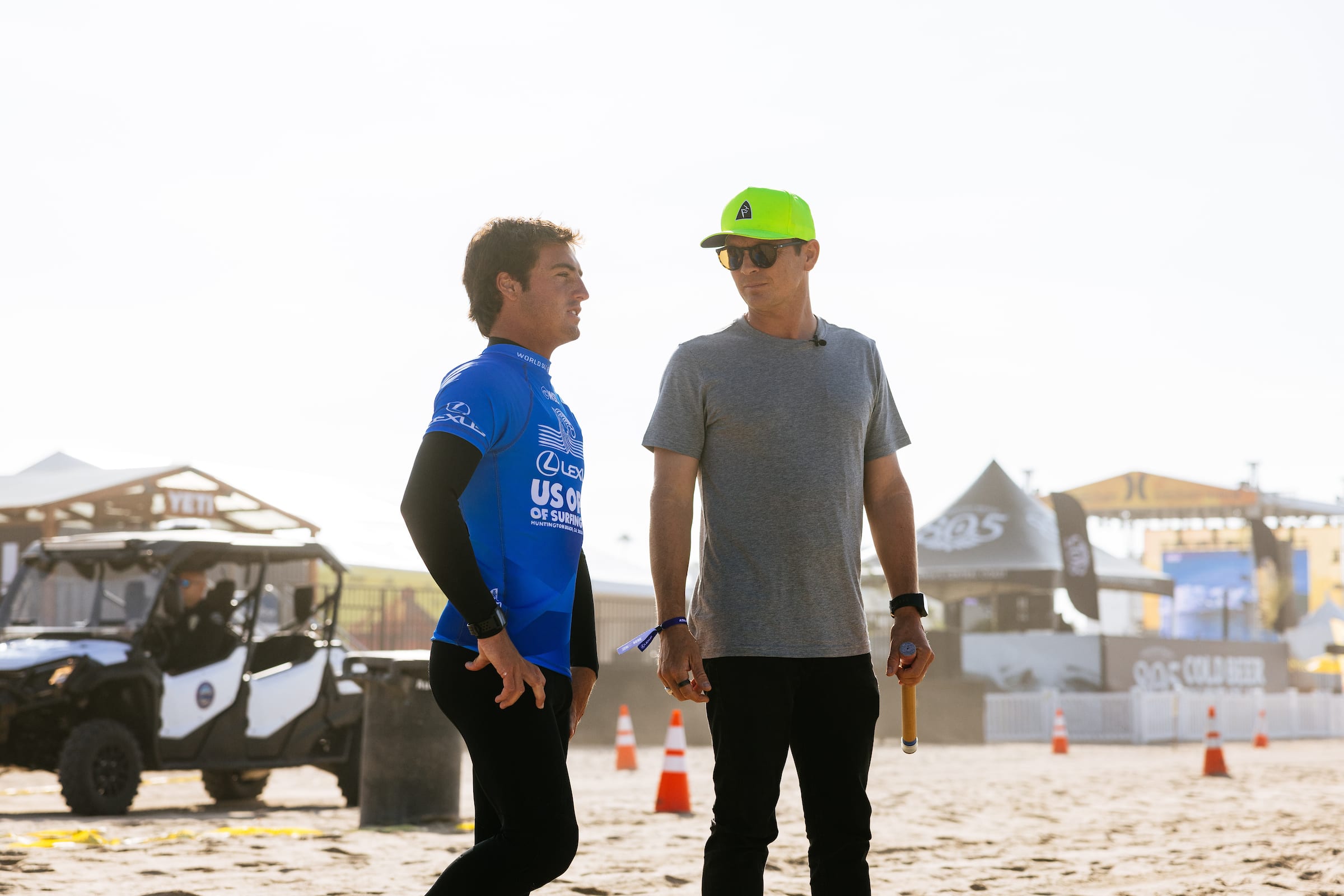 American Surfers Nolan Rapoza, Alyssa Spencer Within Striking Distance ...