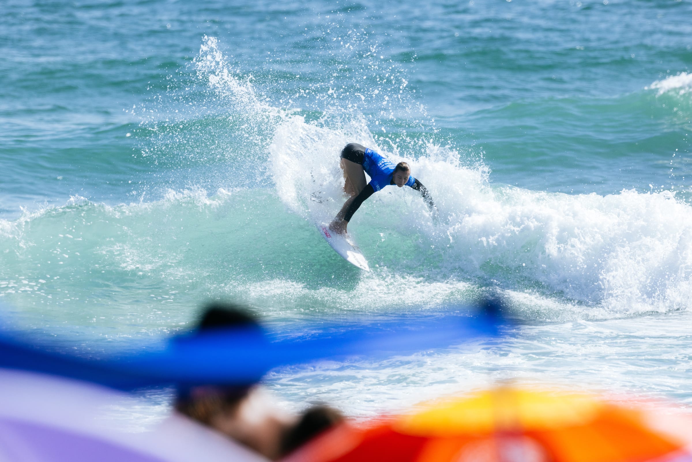 American Surfers Nolan Rapoza, Alyssa Spencer Within Striking Distance ...