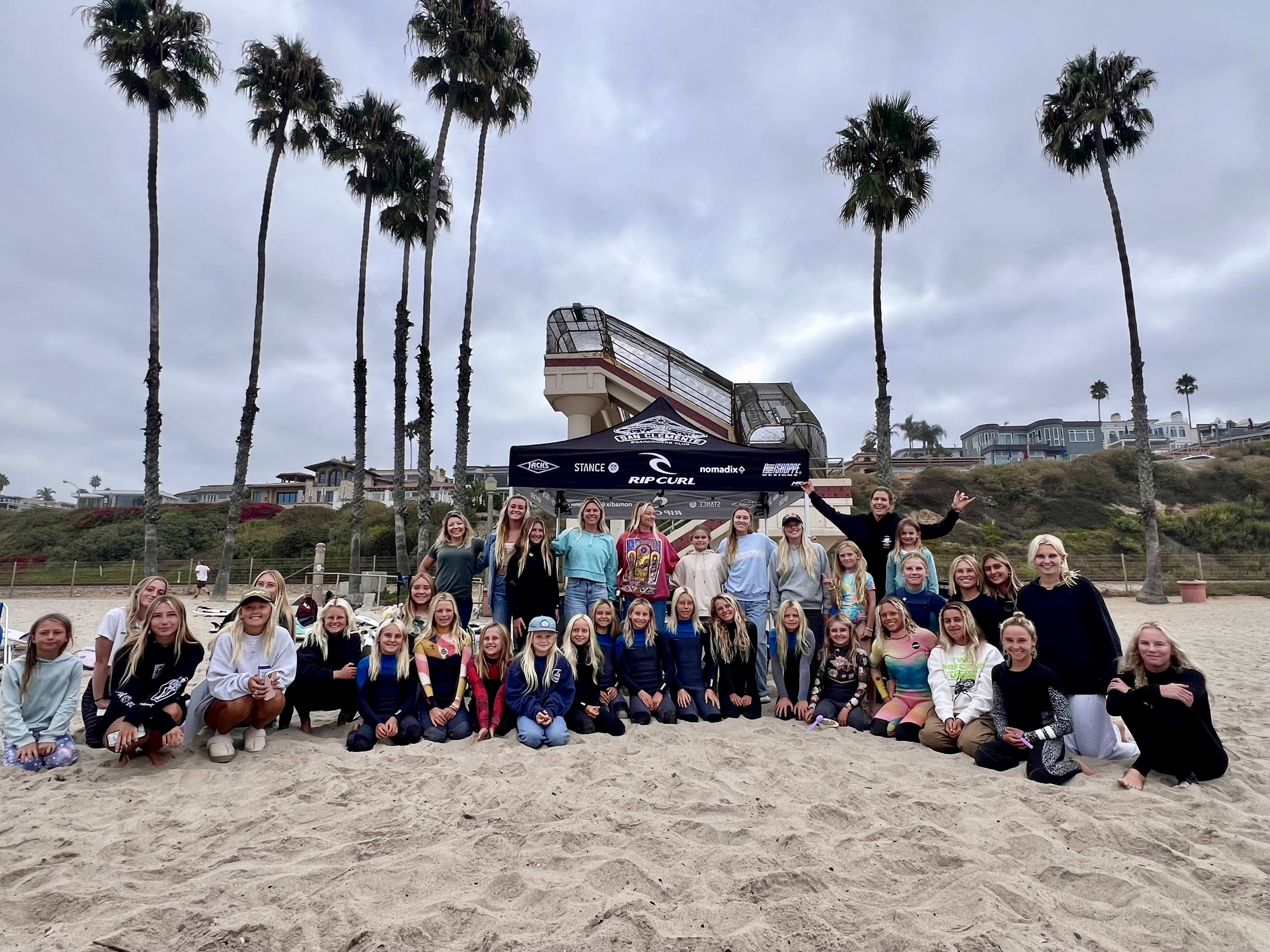 Erin Brooks, Sawyer Lindblad Headline San Clemente Girls Surf Day - Surfer
