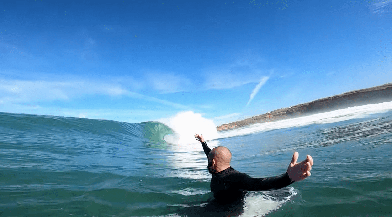 Nathan Florence’s Sketchy POV From Low Tide Cave Session - Surfer