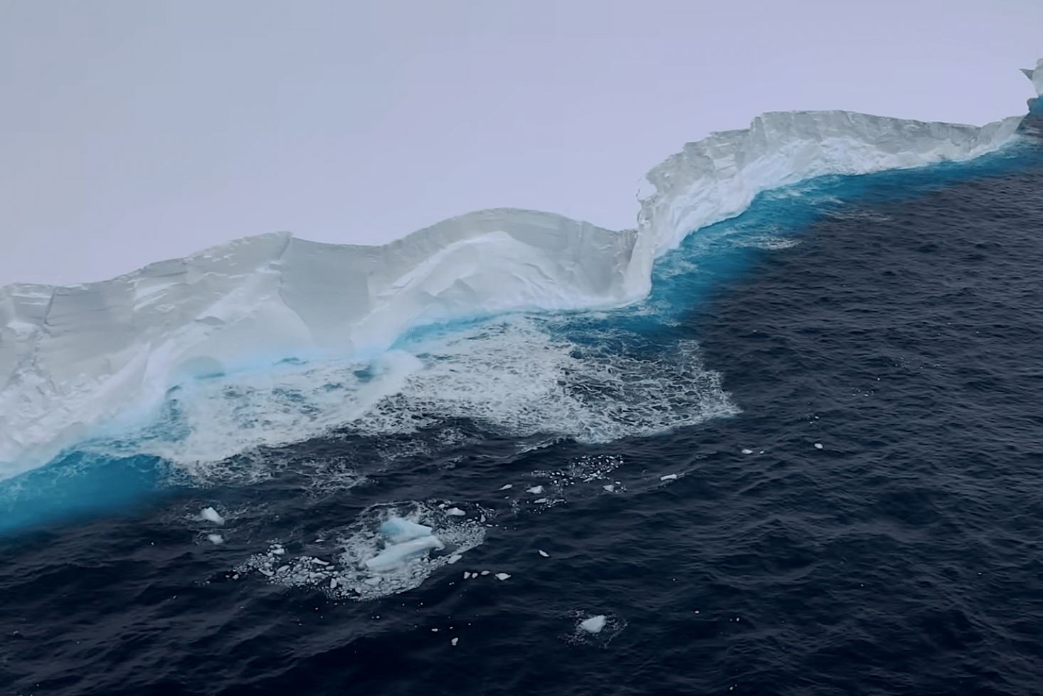 World’s Largest, One-Trillion Ton Iceberg Swirls to a Stop - Surfer