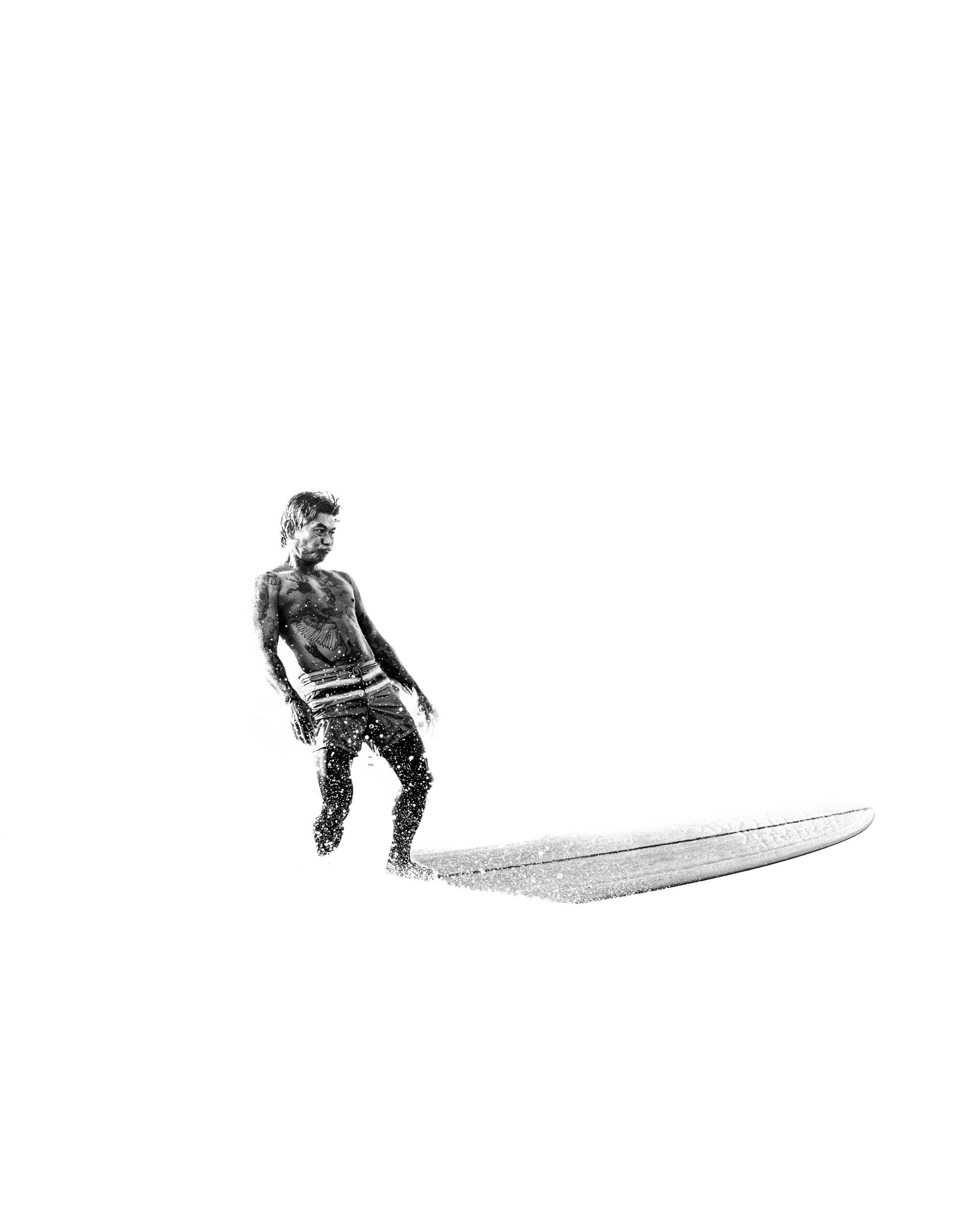 The World's Best Longboarders Dancing In Black & White - Surfer
