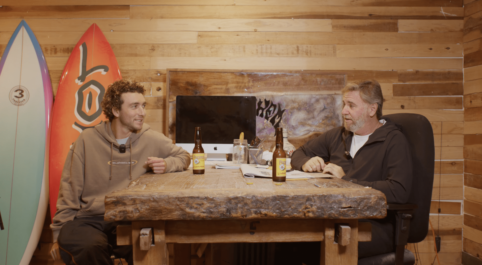 Griffin Colapinto Interviews Shaper Matt Biolos (Video) - Surfer