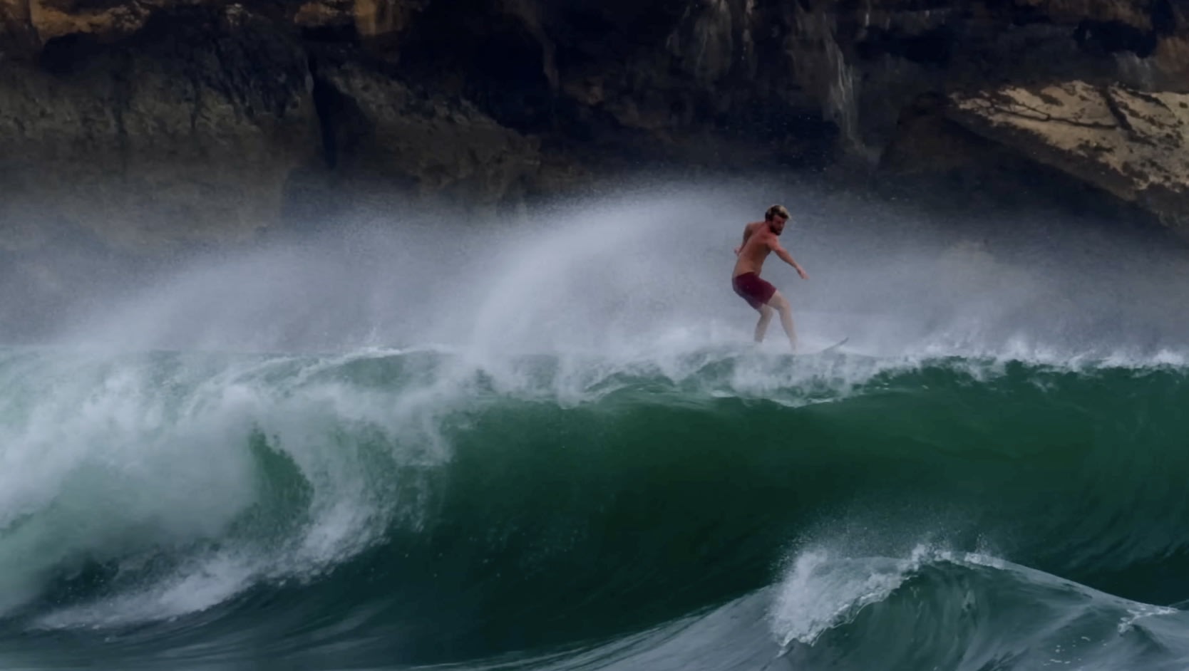 Harry Bryant Surfs Indonesia in "Postcards from Motel Hell" - Surfer