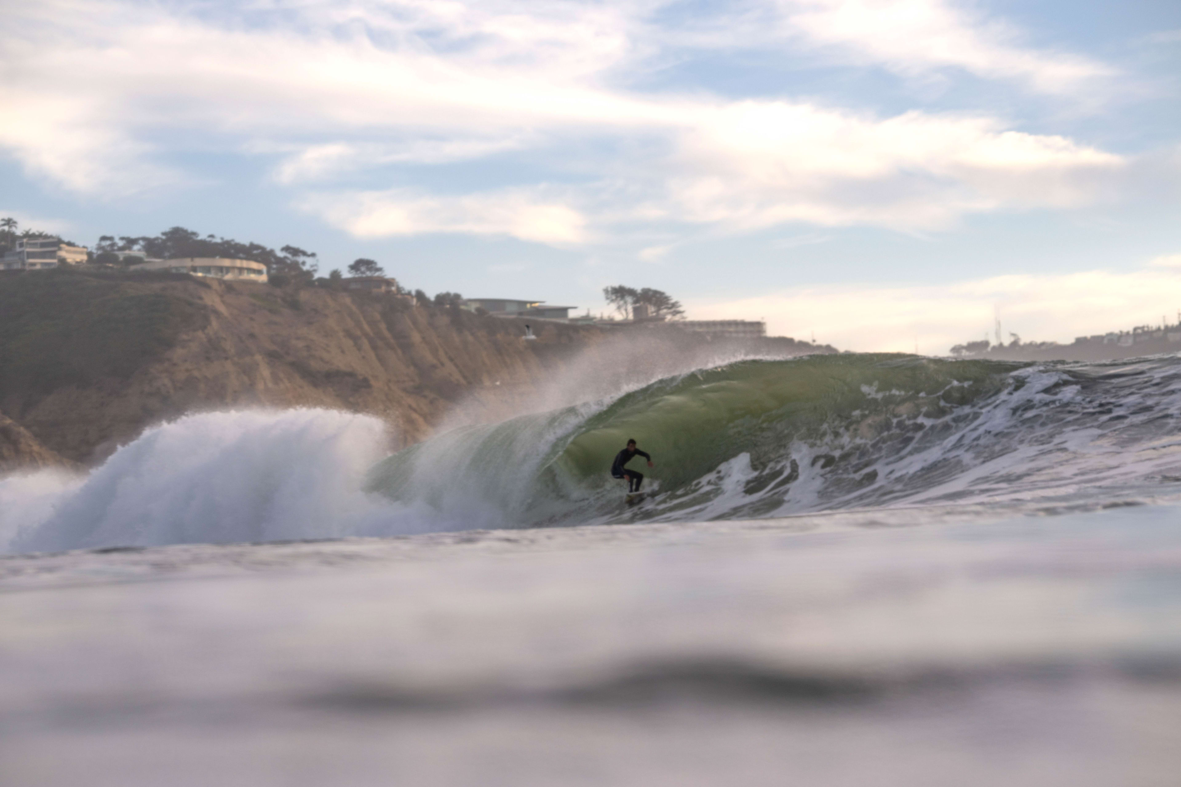 A Camera, Fins, and 20+ Foot Waves - Surfer