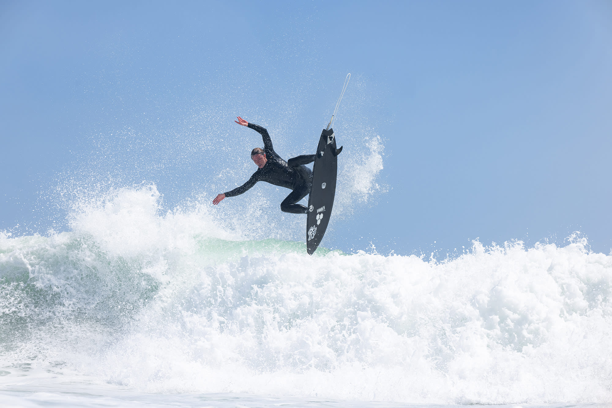 Santa Cruz Honors Shawn "Barney" Barron With Steamer Lane Air Show - Surfer