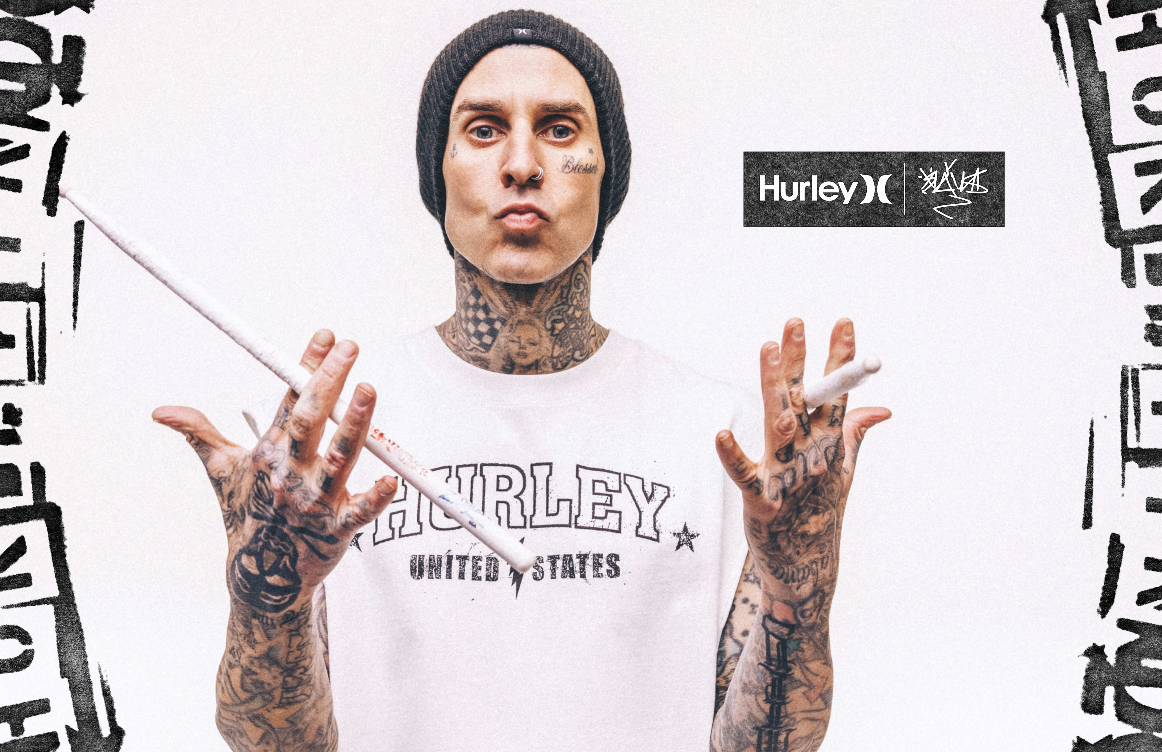 Travis Barker Talks Surfing, New Hurley Collab - Surfer