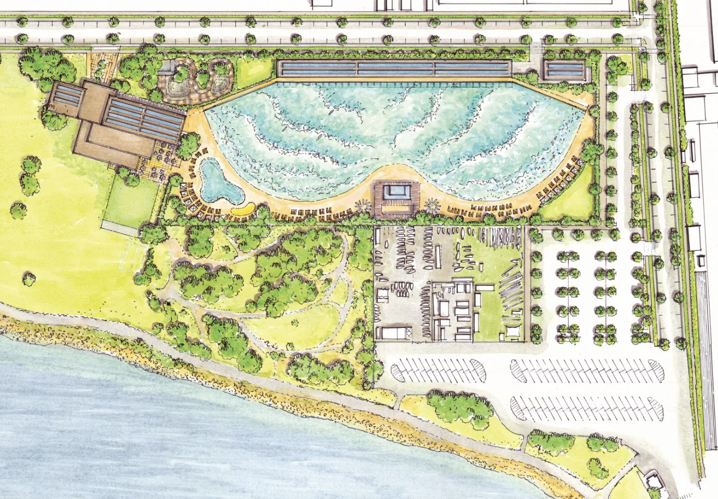 $50 Million Wave Pool Planned for San Francisco Bay Area - Surfer