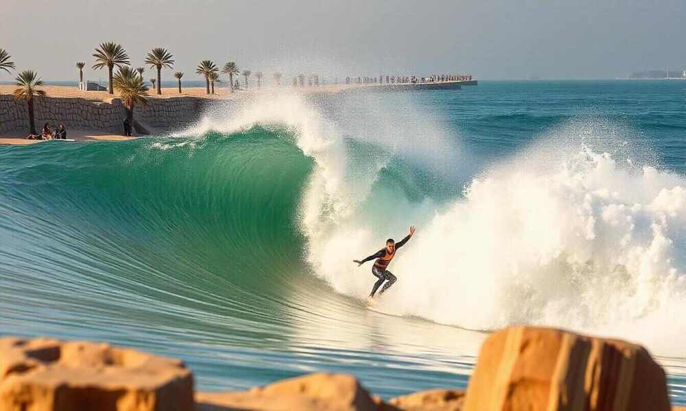 Hawaii Meets Middle East at Incoming Bahrain Surf Park - Surfer