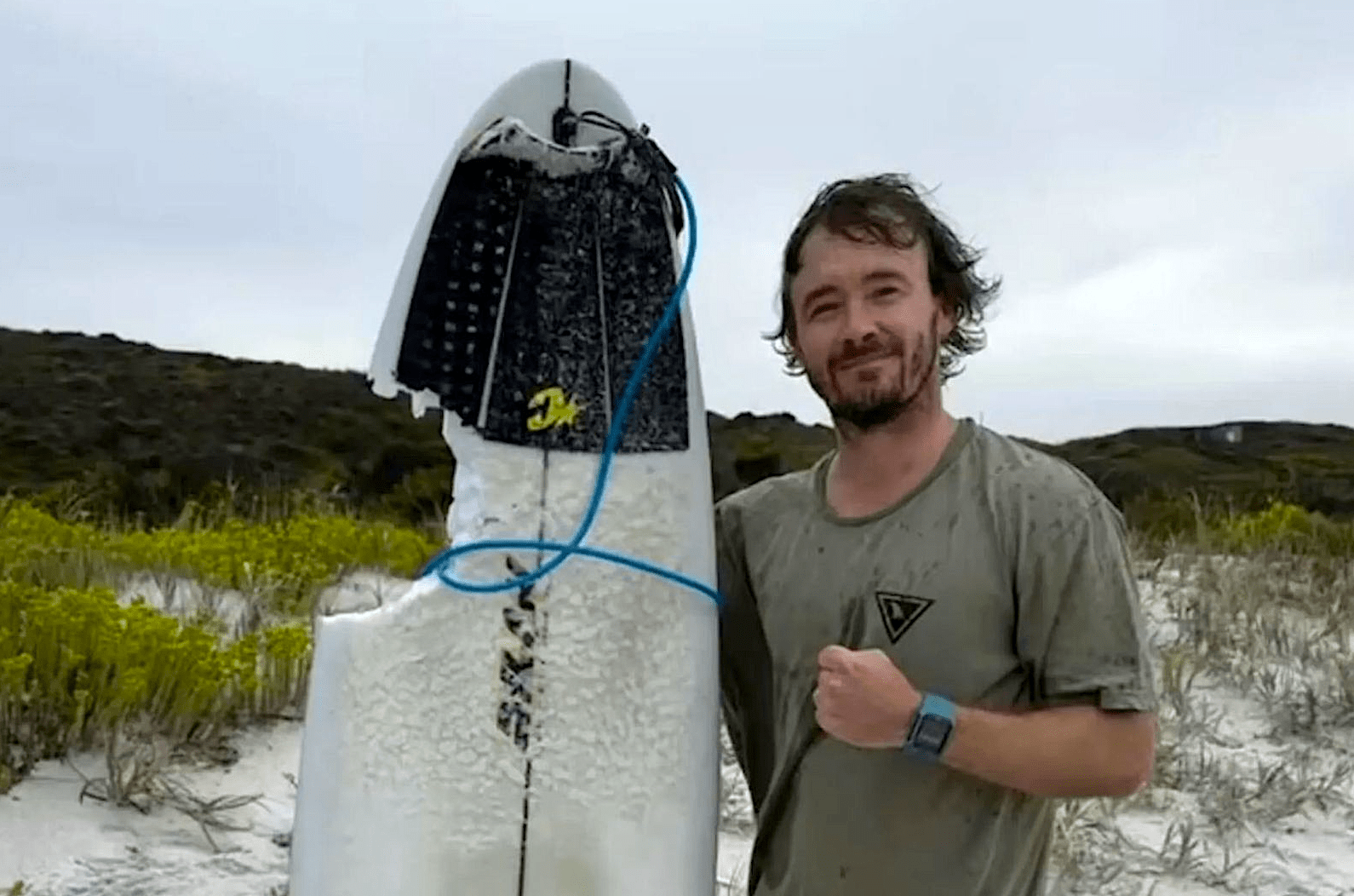 Surfer Mauled by Shark in Chest-Deep, West Australia Water - Surfer