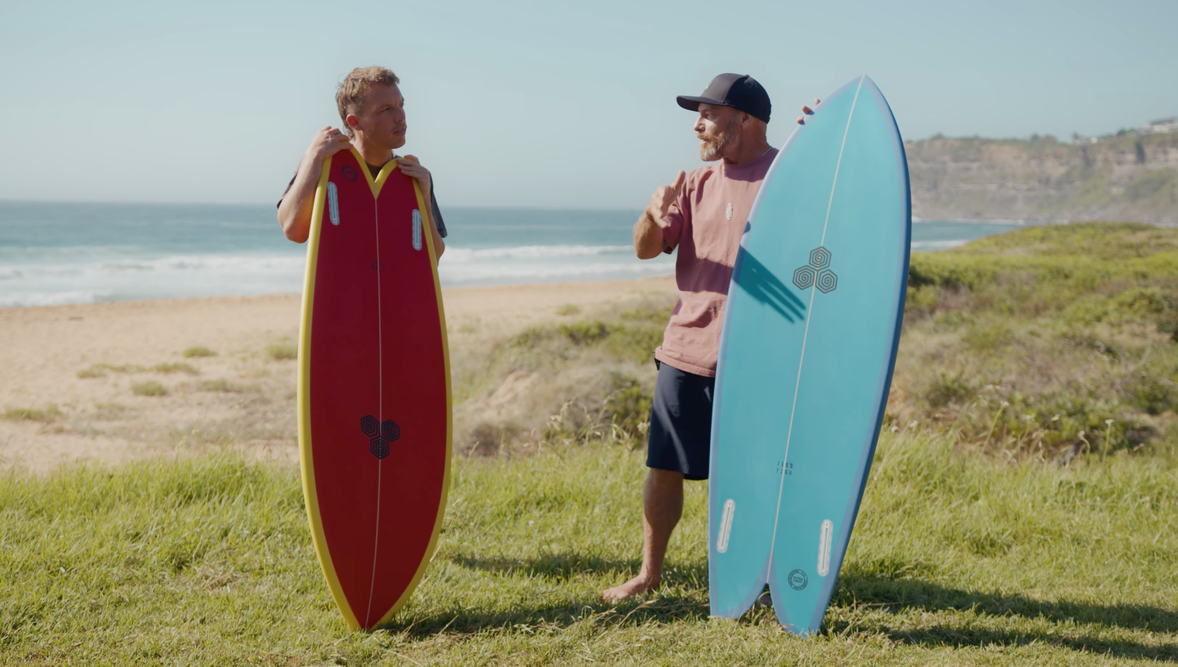 Surfing Legend Tom Carroll Rides Mikey February’s New Fish - Surfer
