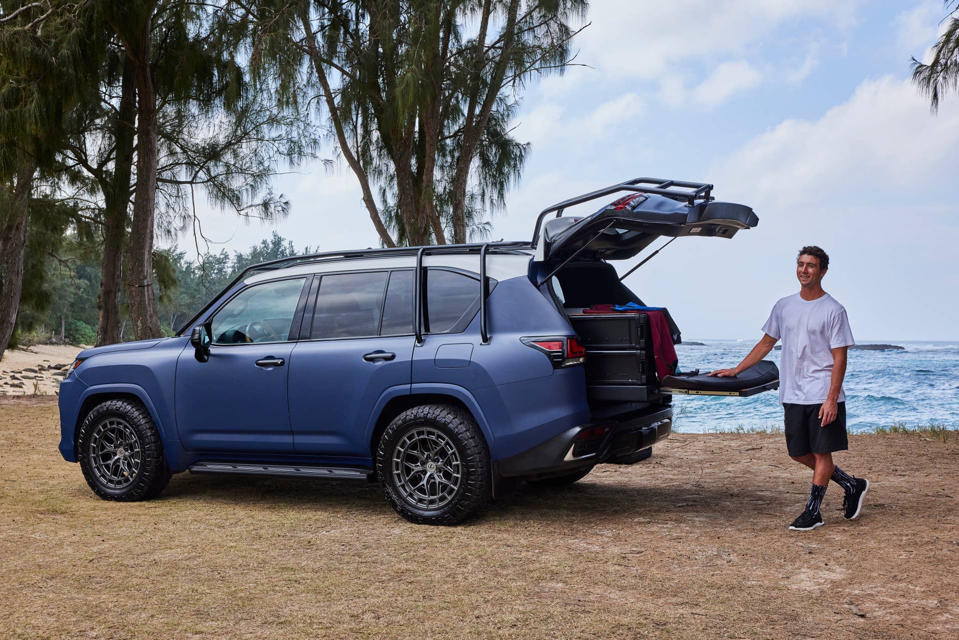 Lexus Backs WSL Events, Drops New Luxury Surf Concept Car - Surfer