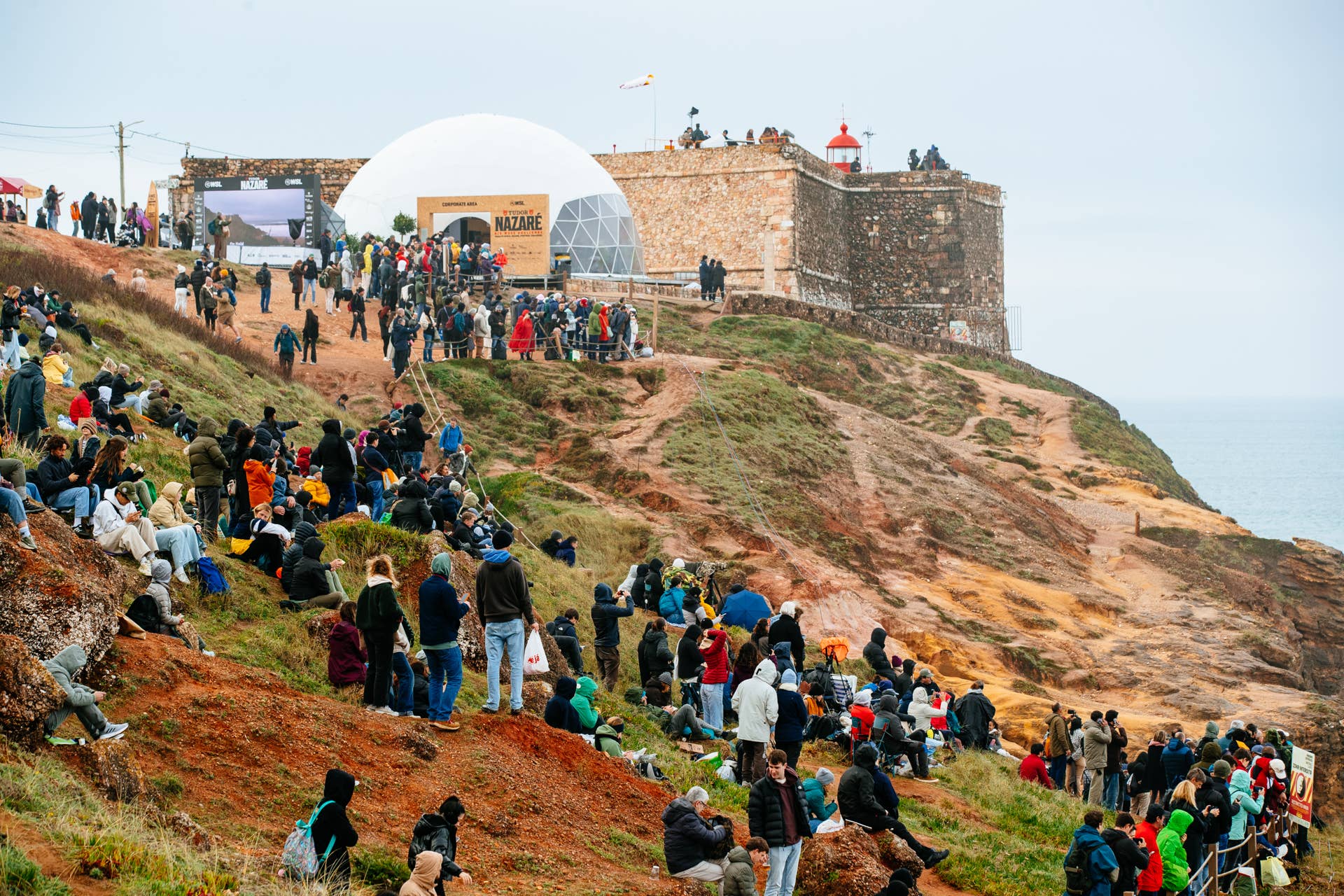 Gallery: 35-Foot Waves Blast Nazaré for Tow Surfing Contest - Surfer