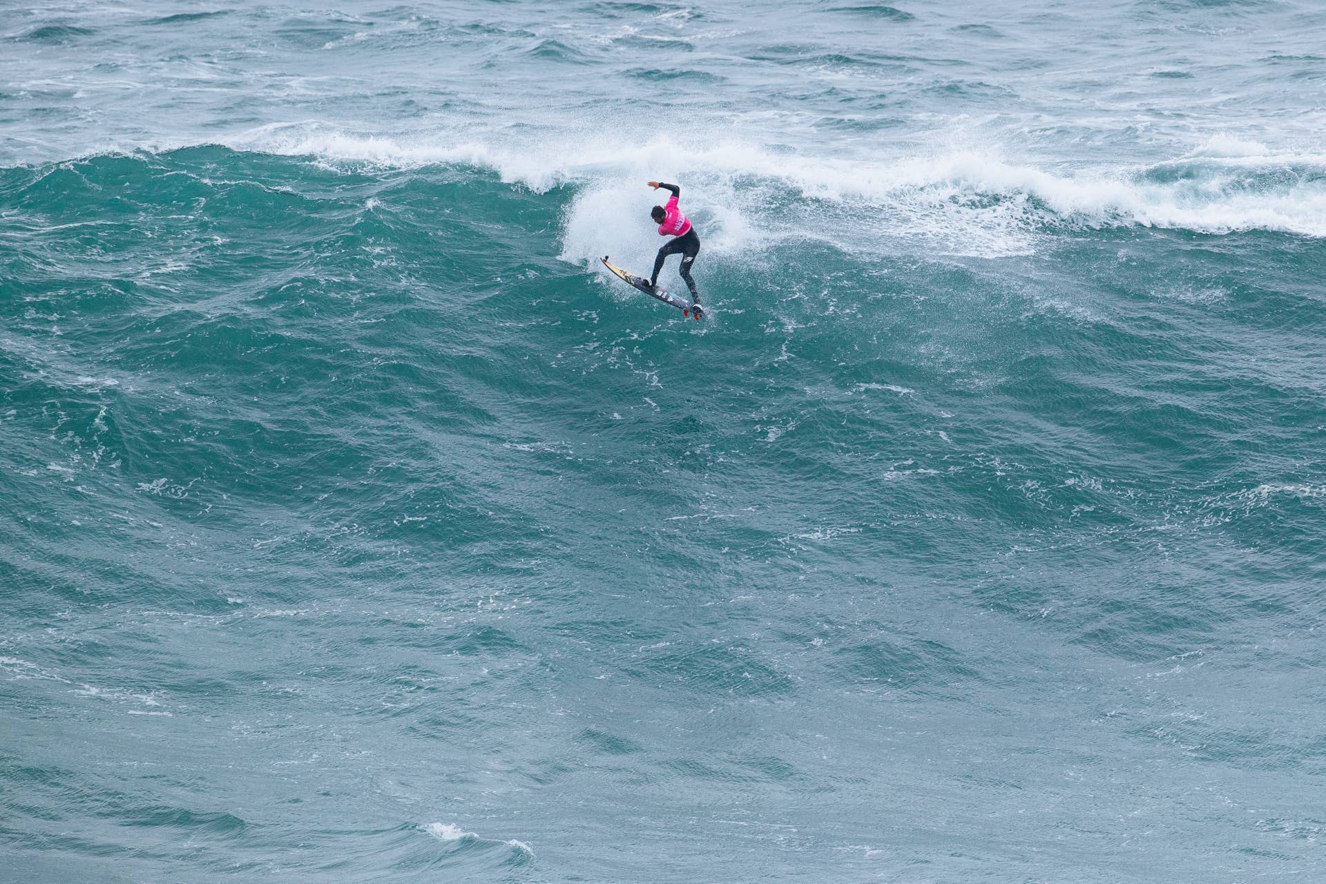 Gallery: 35-Foot Waves Blast Nazaré for Tow Surfing Contest