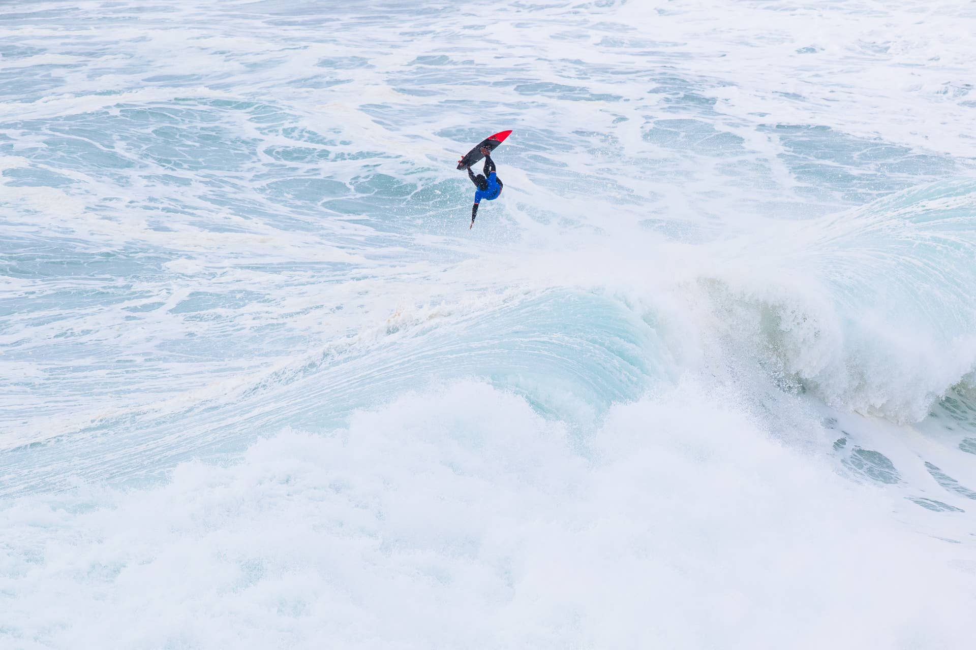 Gallery: 35-Foot Waves Blast Nazaré for Tow Surfing Contest - Surfer