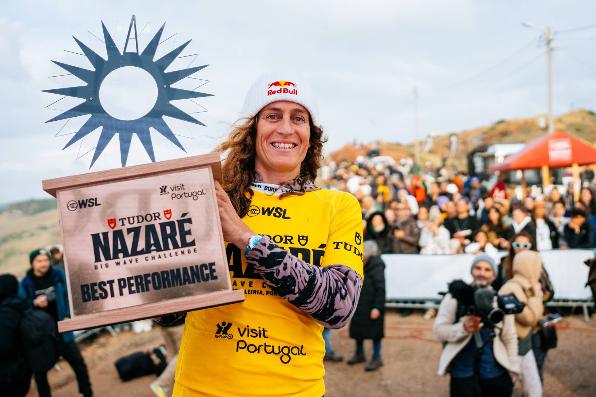 Gallery: 35-Foot Waves Blast Nazaré for Tow Surfing Contest - Surfer