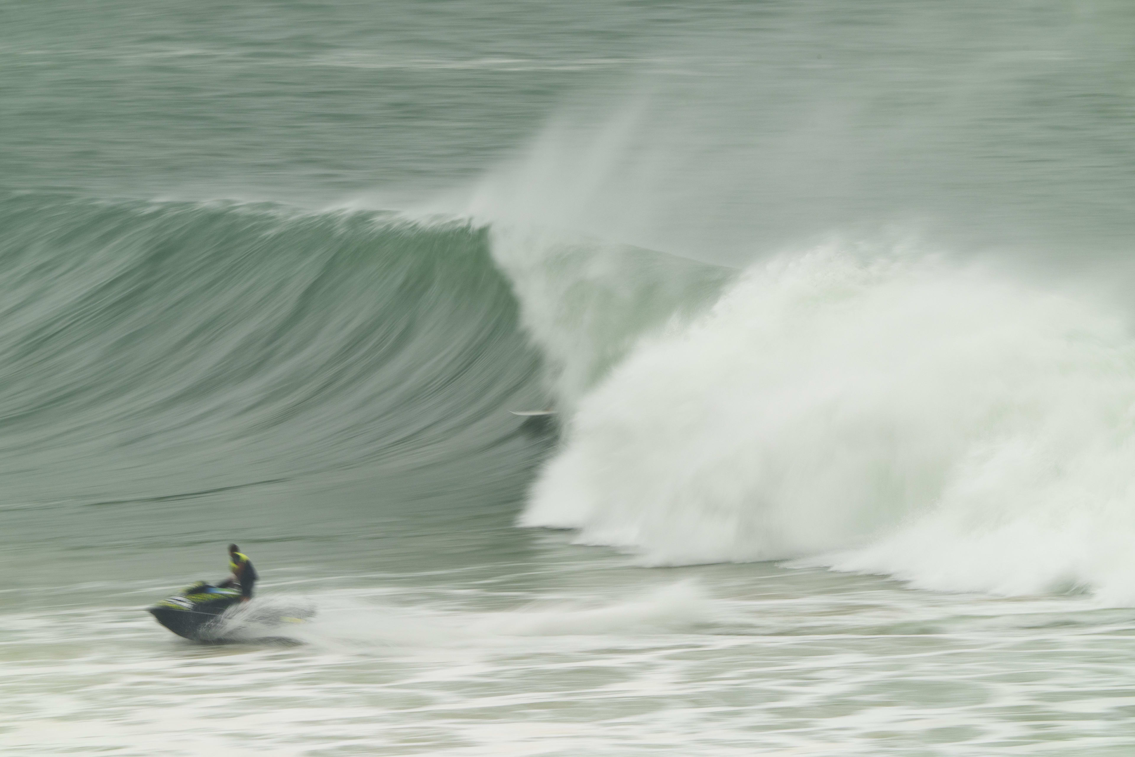 Behind the Shot: Mick Fanning, Tropical Cyclone Alfred - Surfer