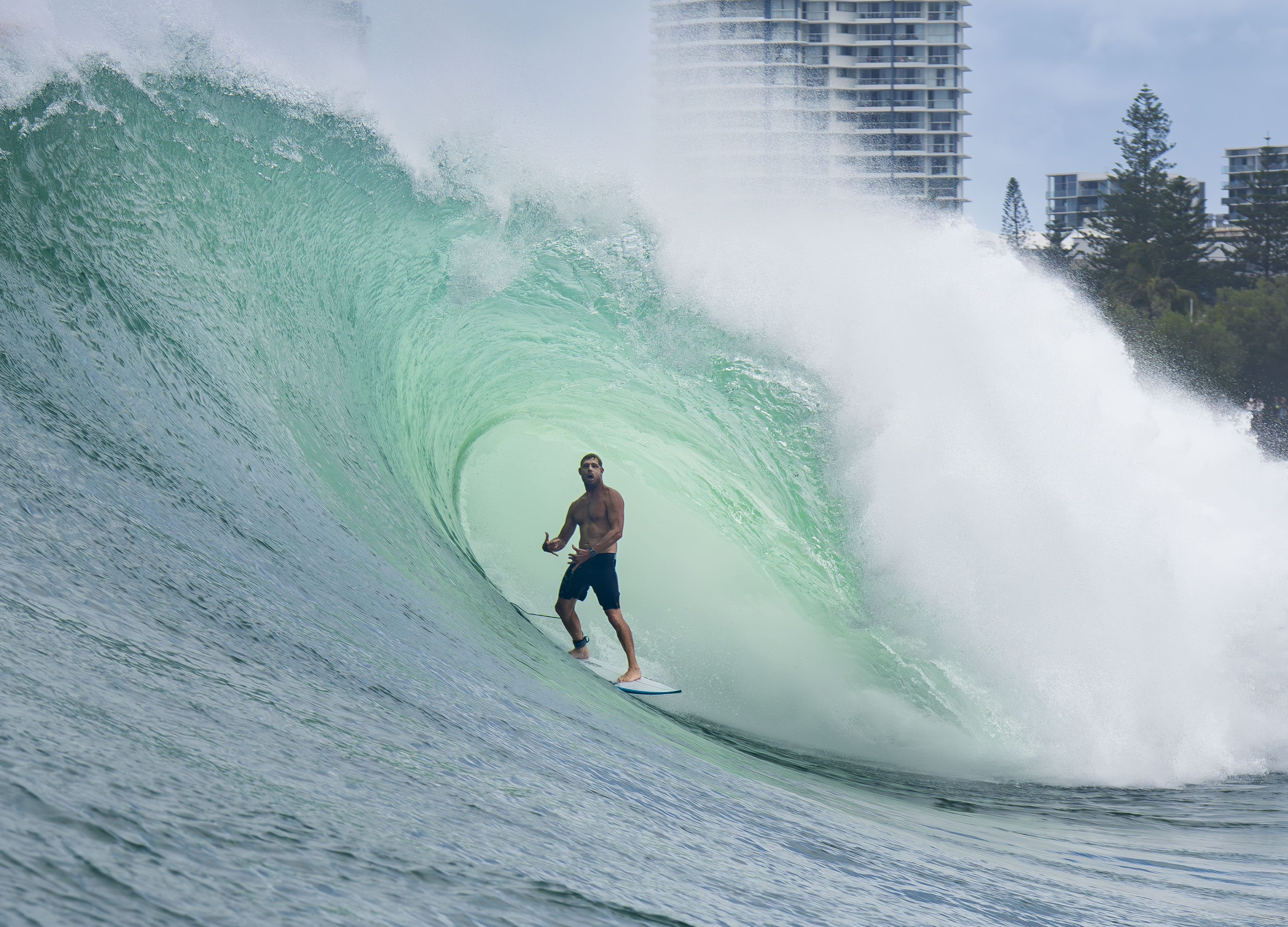 Behind the Shot: Mick Fanning, Tropical Cyclone Alfred - Surfer