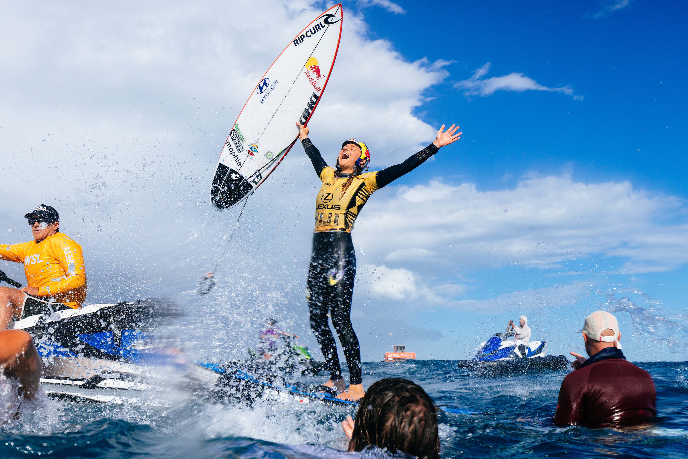Molly Picklum, Yago Dora Win WSL Finals, Claim World Titles - Surfer