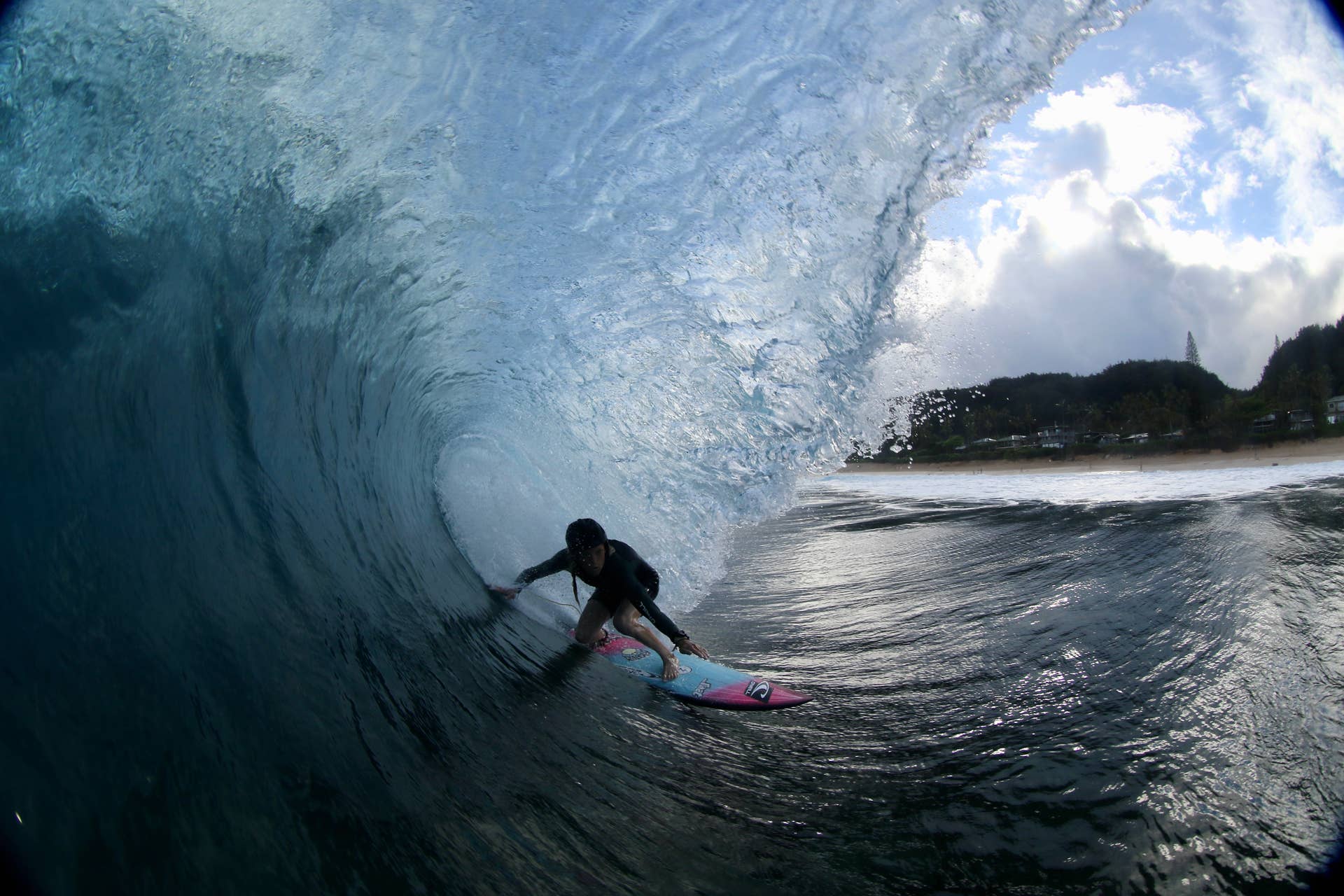 This Avid Fisherman Might Be Santa Cruz’s Most Barreled Surfer - Surfer