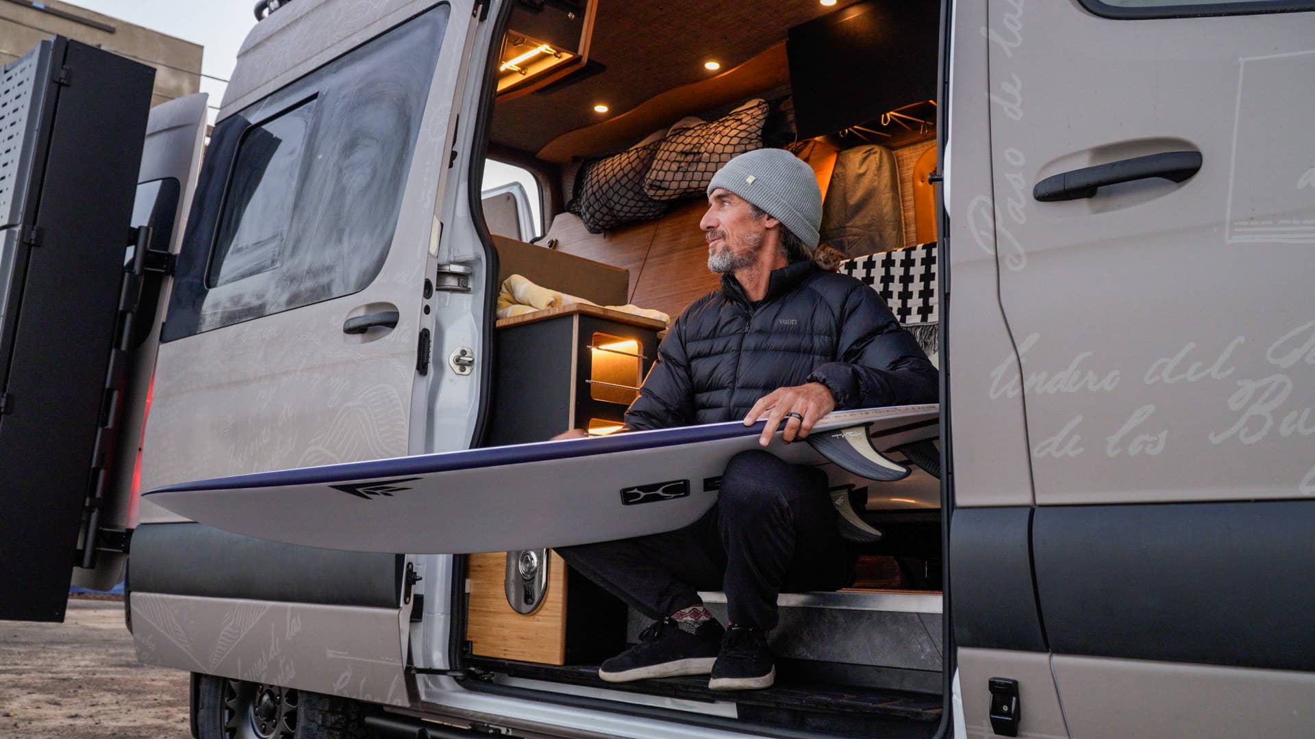 Inside Rob Machado's $250,000 "Rogue Wave" Sprinter Van - Surfer