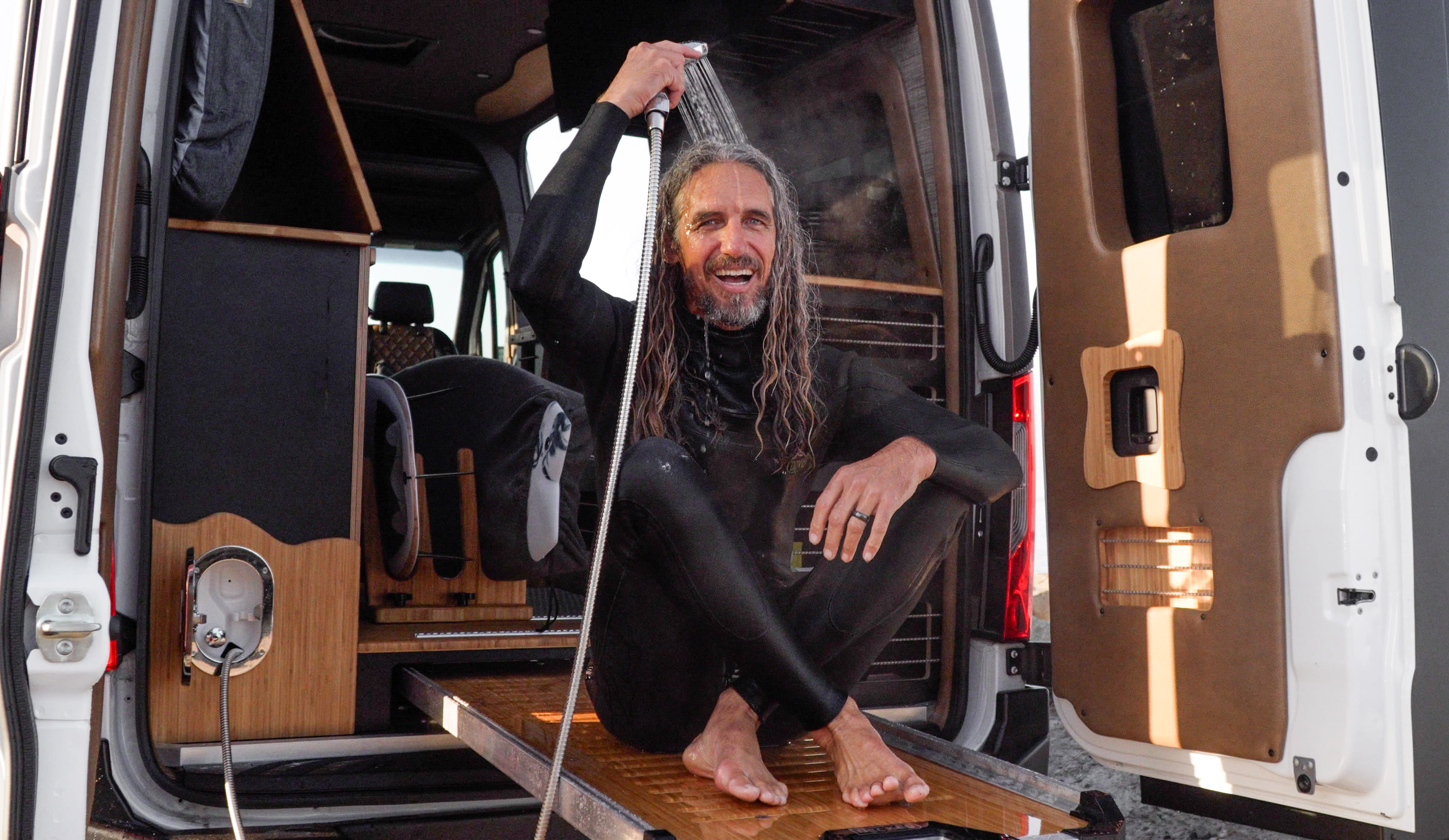 Inside Rob Machado's $250,000 "Rogue Wave" Sprinter Van - Surfer