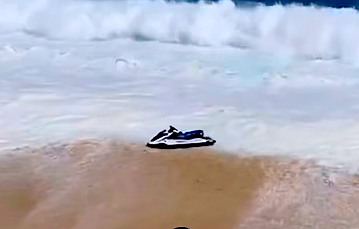 Watch: 20-Foot Jet Ski Backflip at Huntington Beach Pier - Surfer