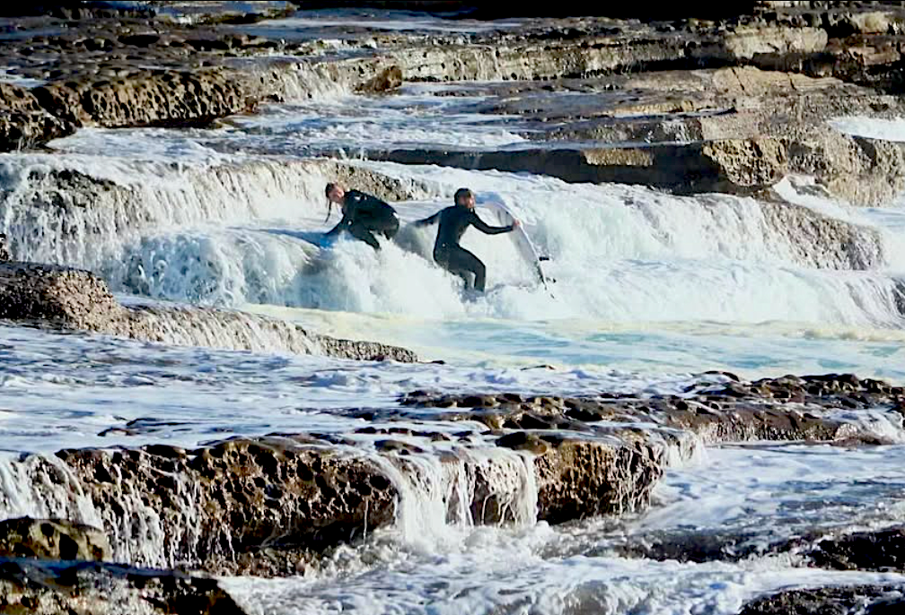 Surfers Smacked into Rocks by “Chaos Washing Machine” (Video) - Surfer