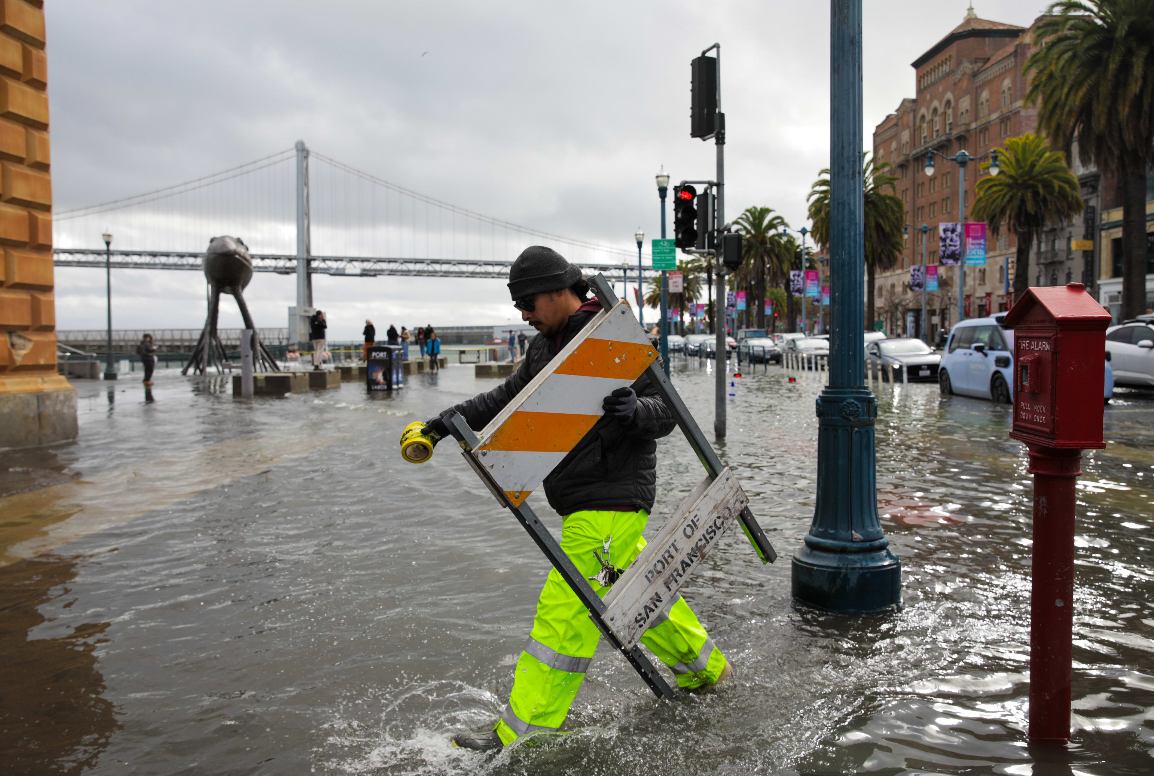 Rains, King Tides Cause Flooding in San Francisco Bay Area - Surfer